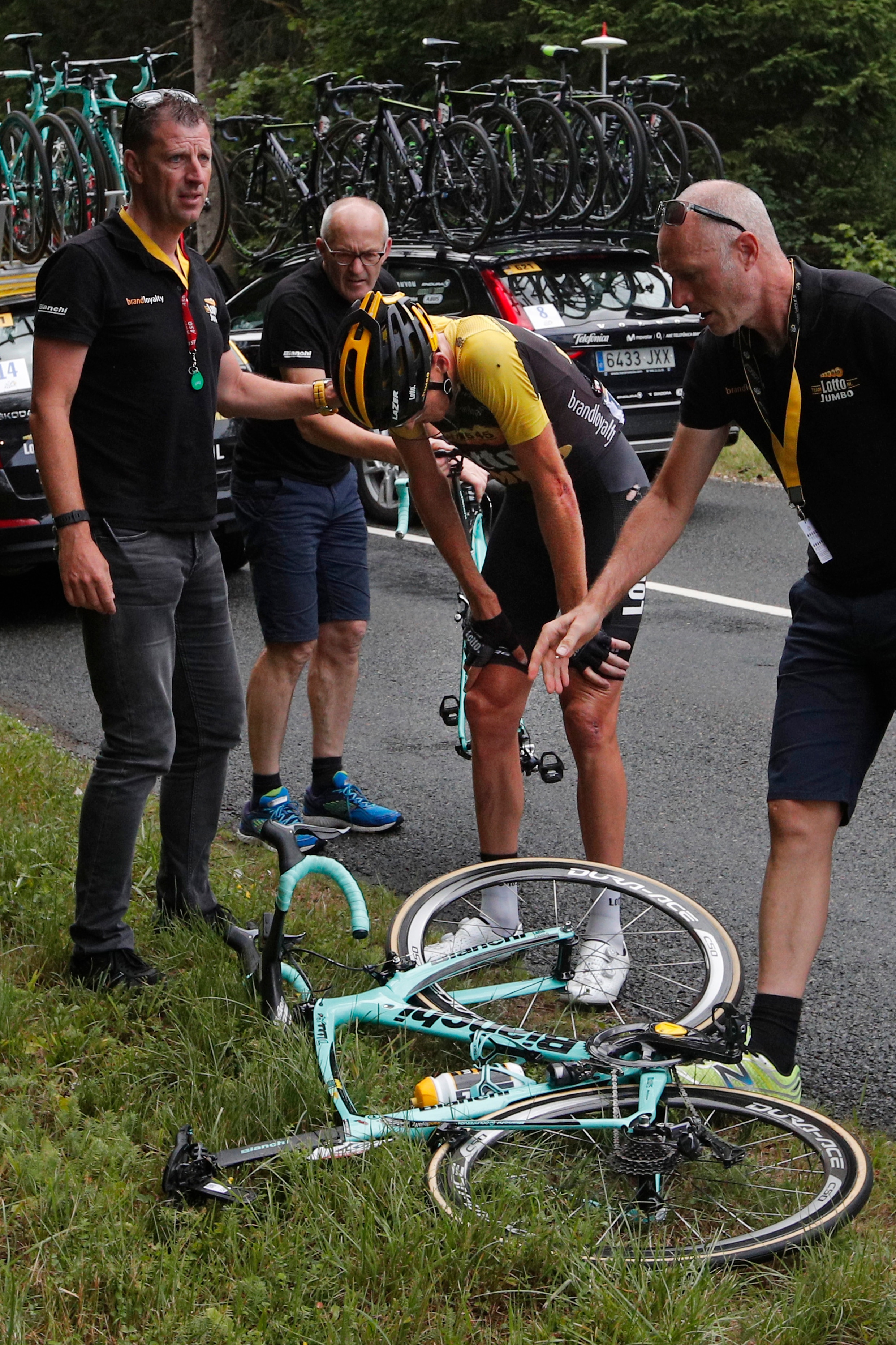 Vallen hoort bij fietsen... maar zo vaak? | De Morgen