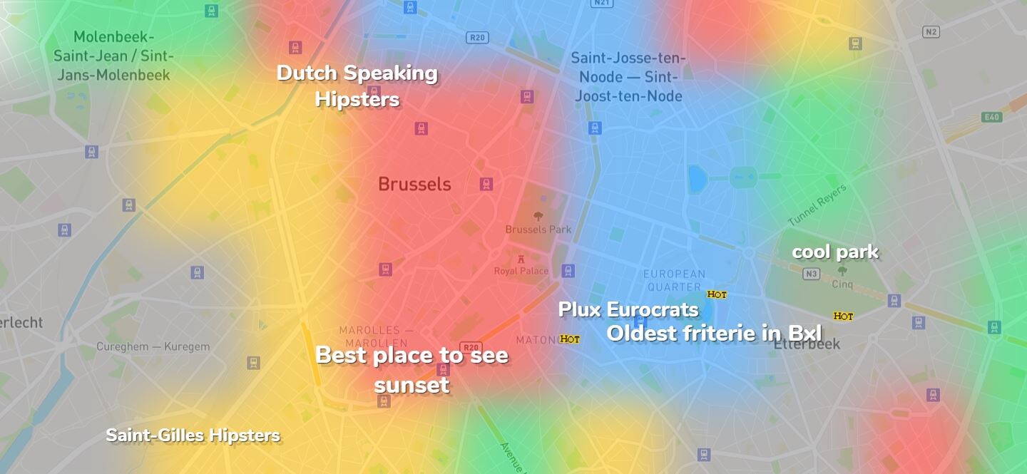 Interactieve stadskaart laat op buurtniveau zien waar de hipsters ...
