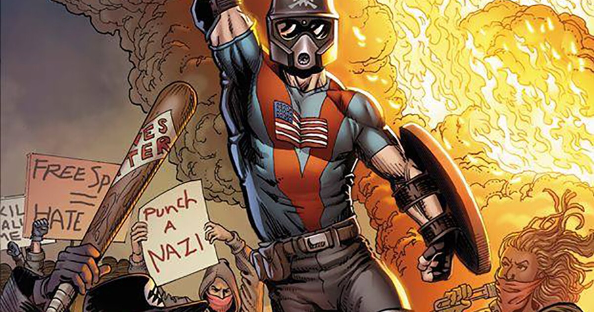 Ontmoet Based Stickman, Amerika’s eerste Alt-right-superheld | De Morgen