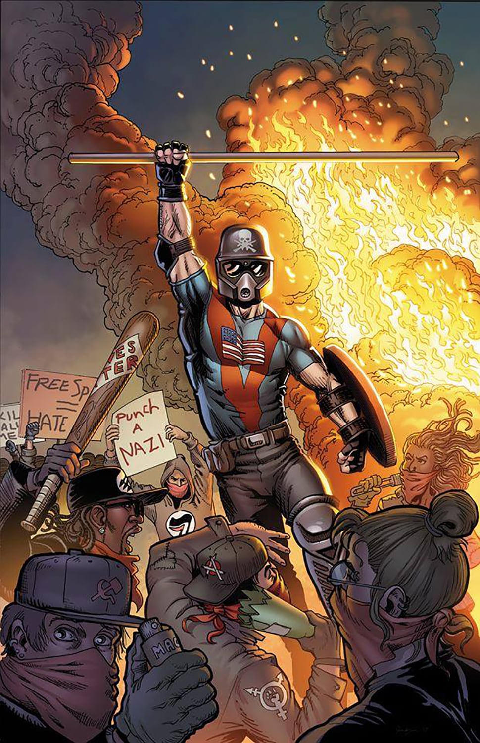 Ontmoet Based Stickman, Amerika’s eerste Alt-right-superheld | De Morgen