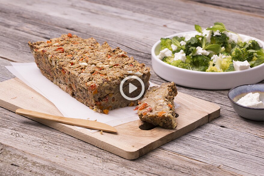 Gezond brood waar je níét dik van wordt: veggie groentebrood met ...