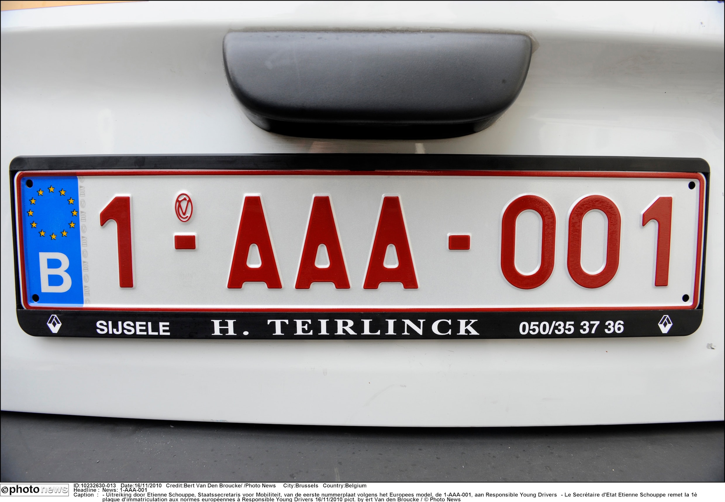 Europese nummerplaten: DIV-kantoren dinsdag dicht om vertraging weg te ...