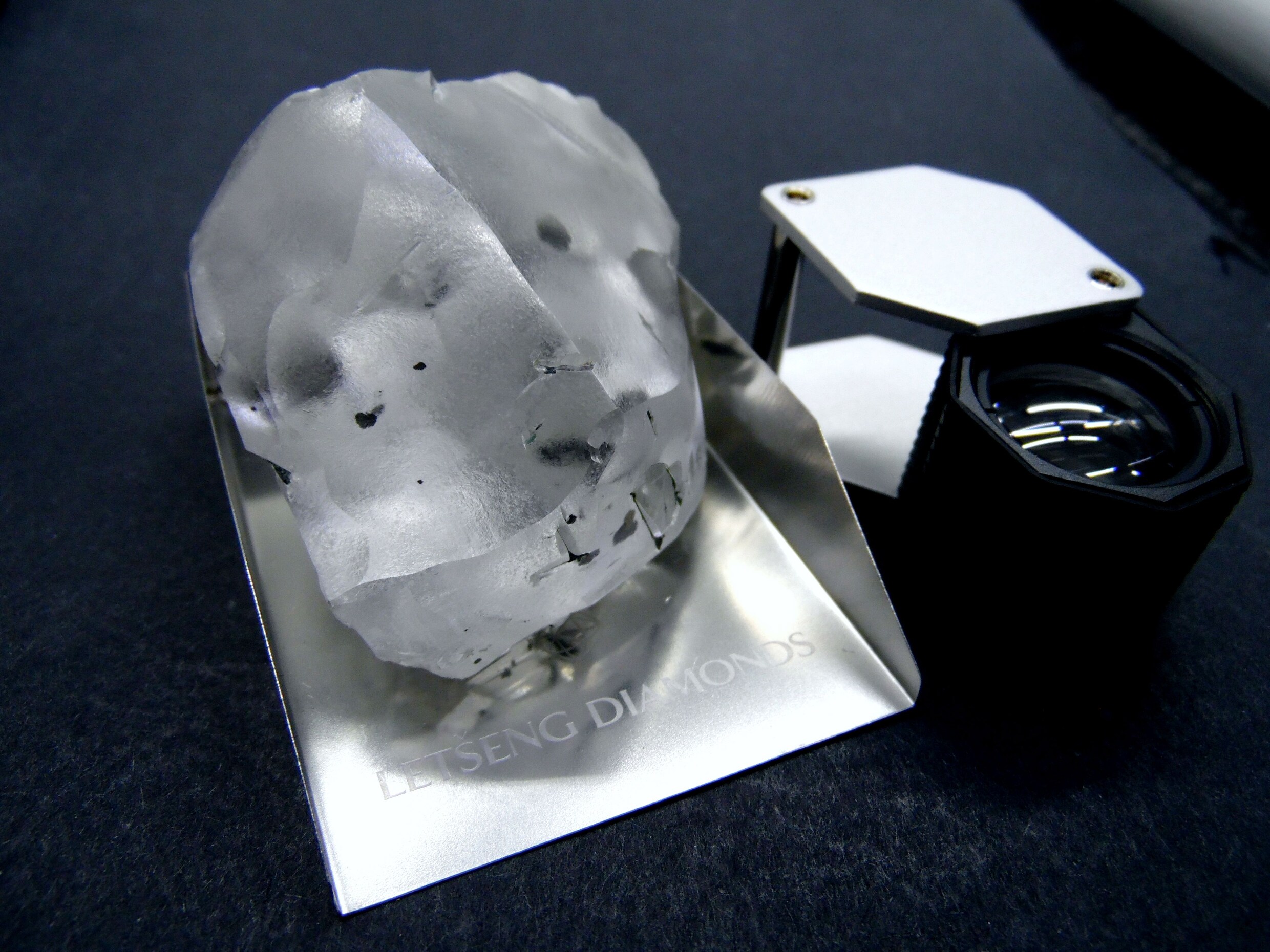 Op vier na grootste ruwe diamant ooit ontdekt in Lesotho | De Morgen