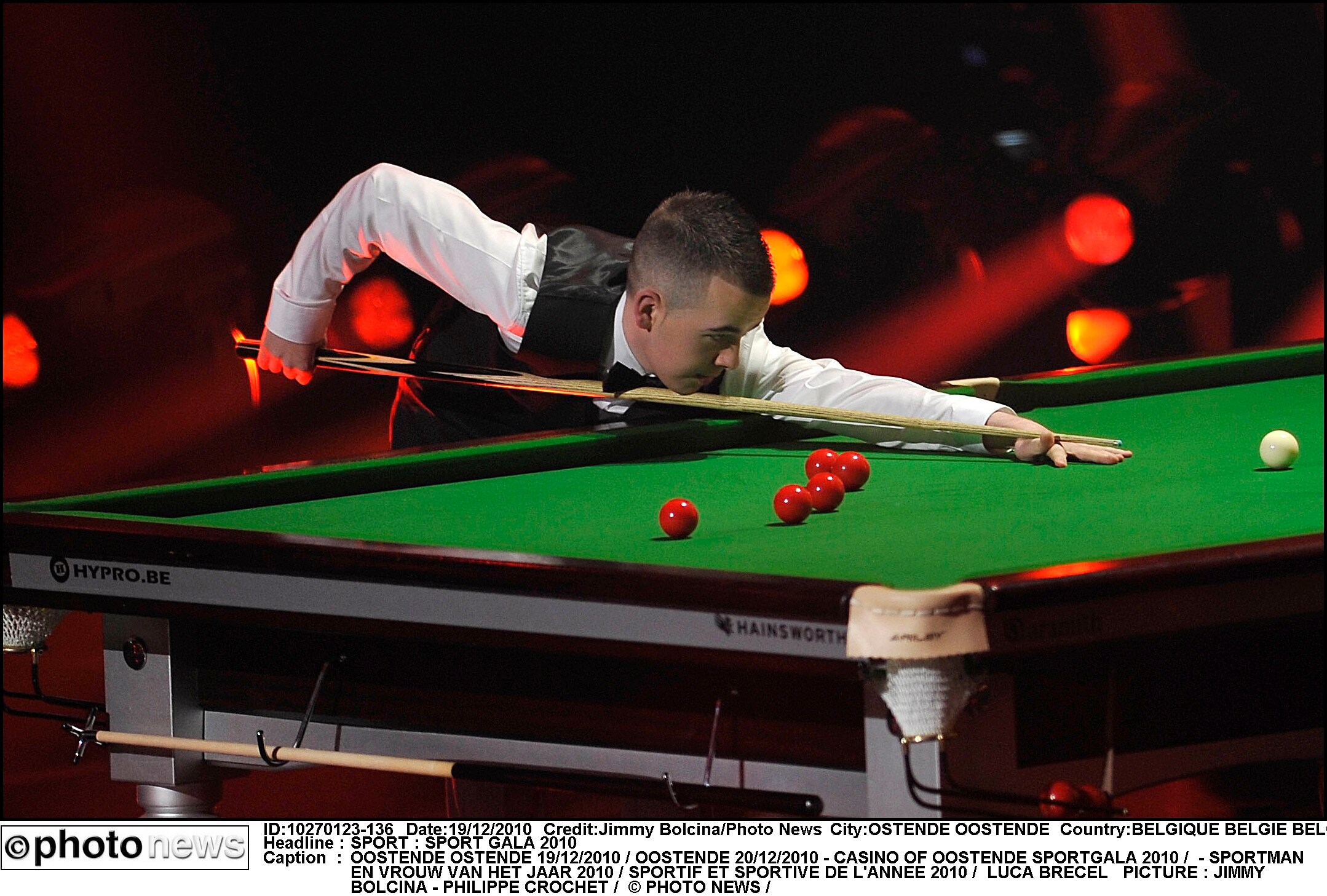 Sterke Luca Brecel naar 2e voorronde WK snooker | De Morgen