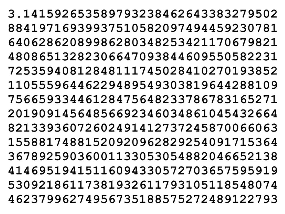Pi Getallen