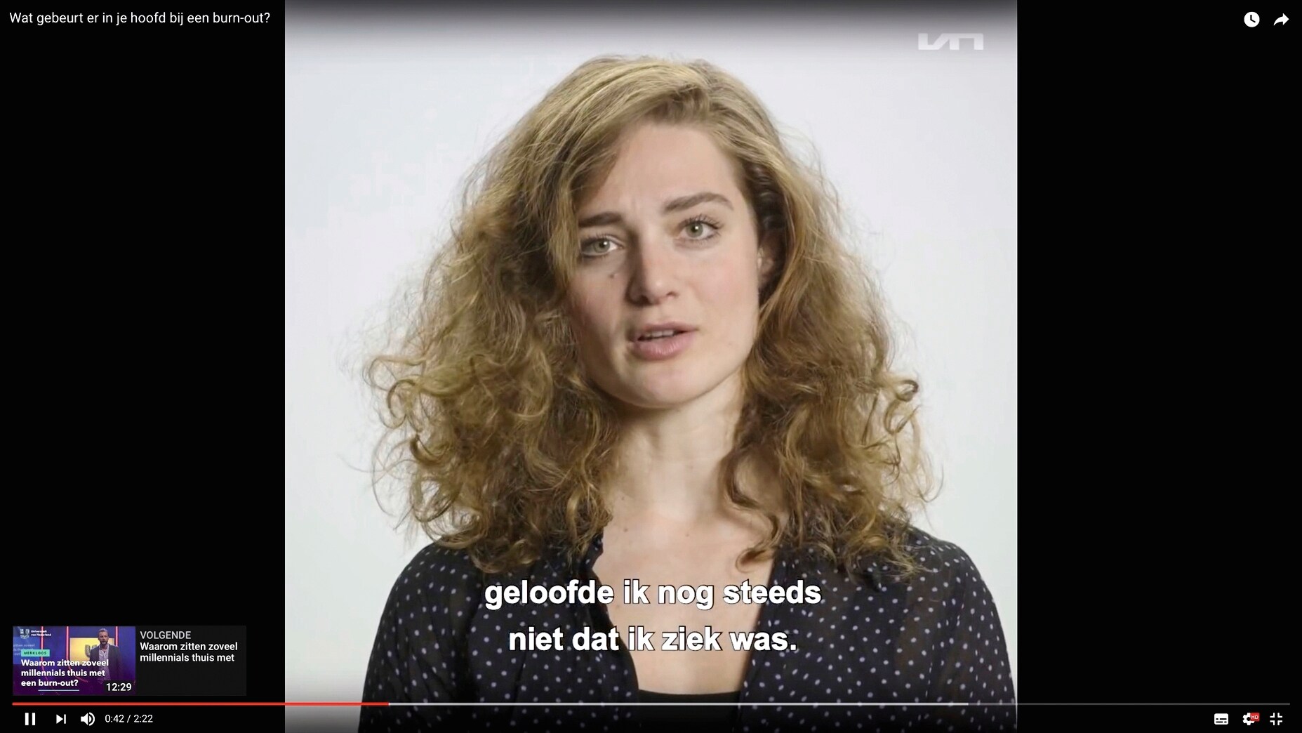 Jong en opgebrand: "Deze generatie gaat een bijzonder onduidelijke ...