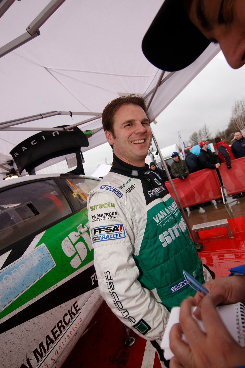 Pieter Tsjoen met Skoda in rally van Ieper | De Morgen