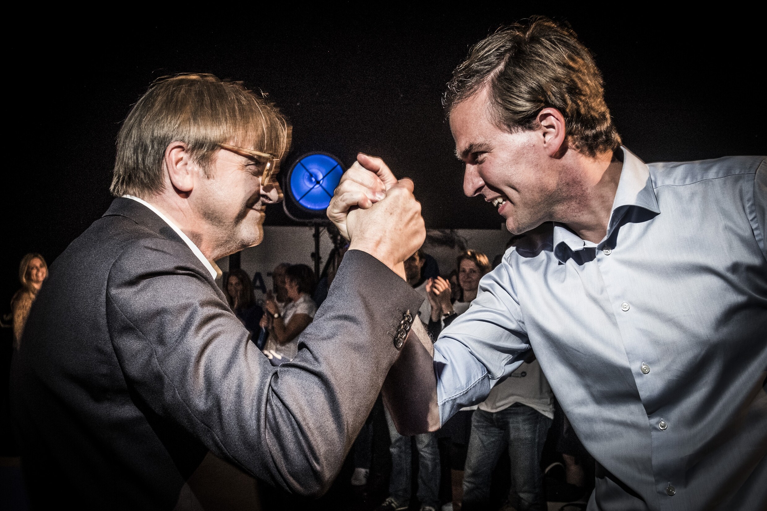 Wat betekent de paars-groene liefdesverklaring van Mathias De Clercq ...