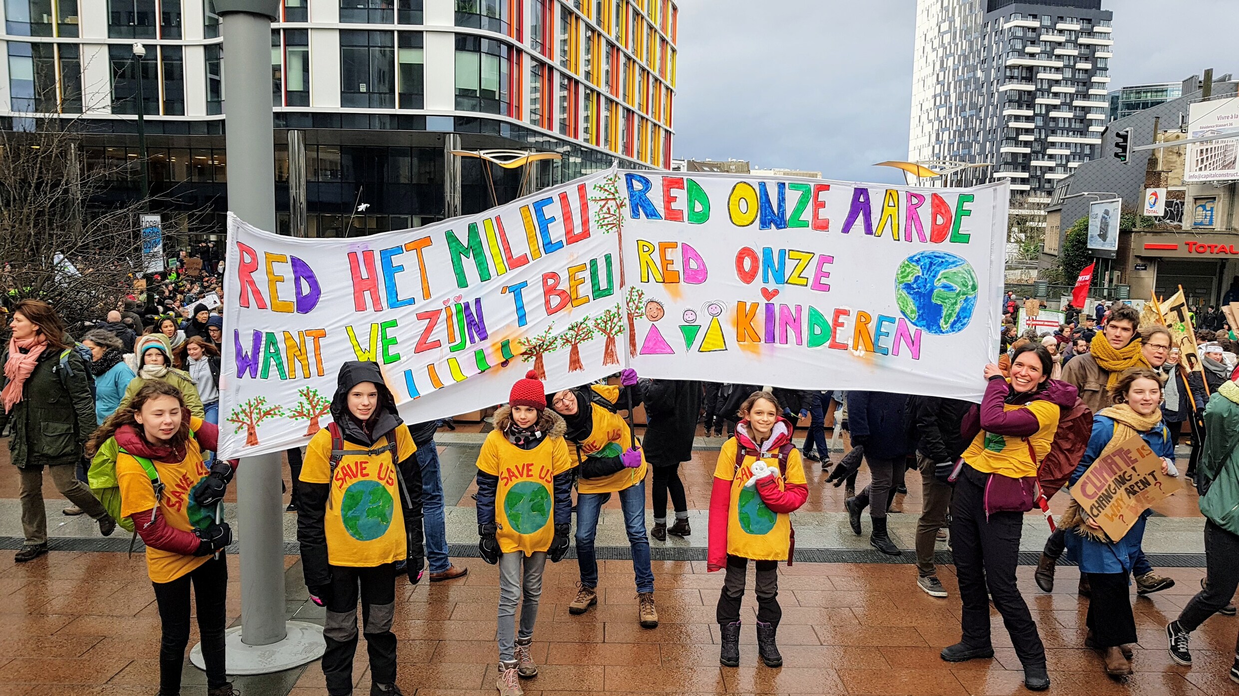 De Morgen vroeg naar jullie leukste foto’s van de klimaatmars. Dit zijn ze