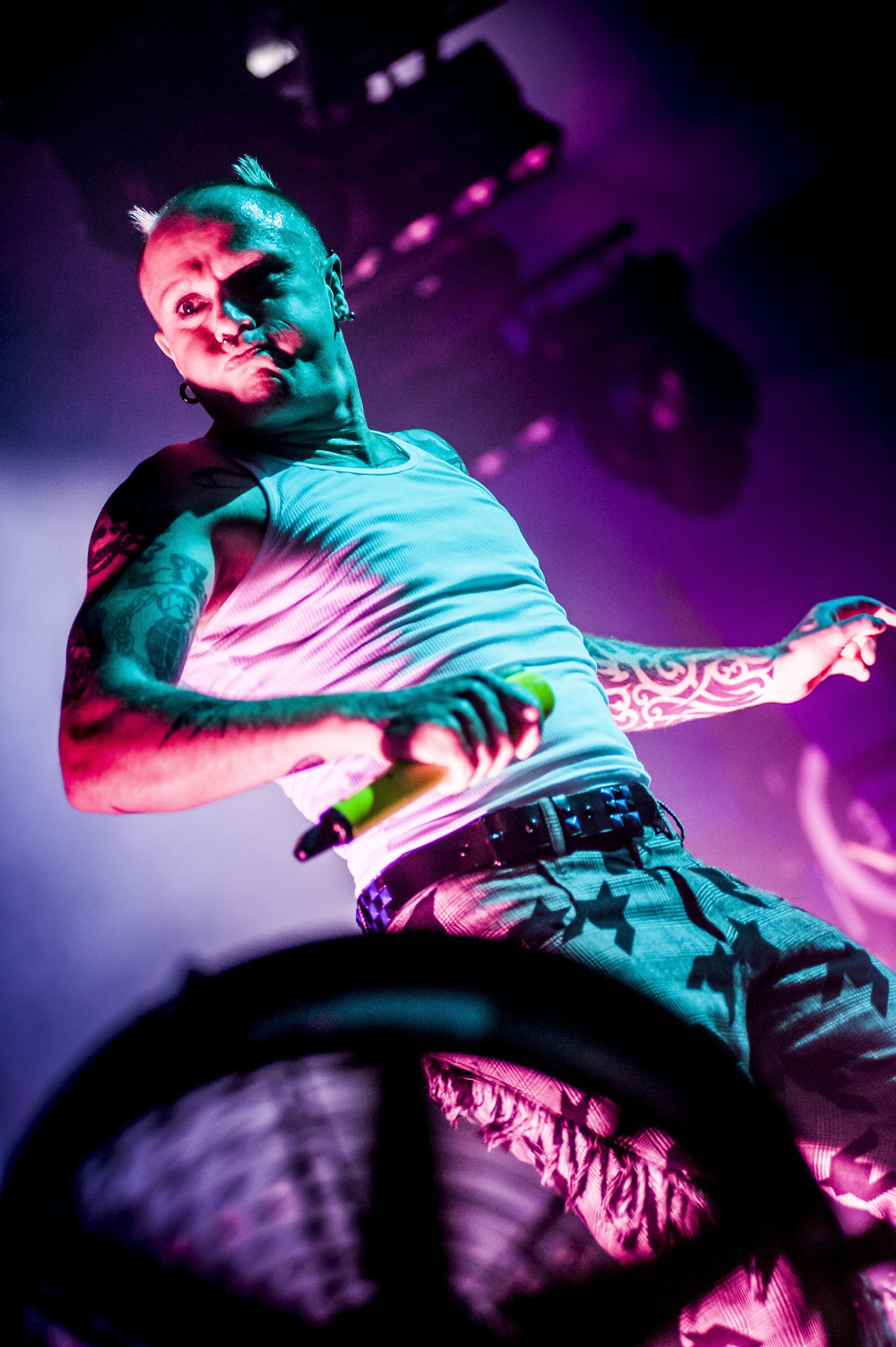 Keith Flint (1969-2019), de uppercut die het publiek aan het einde van ...