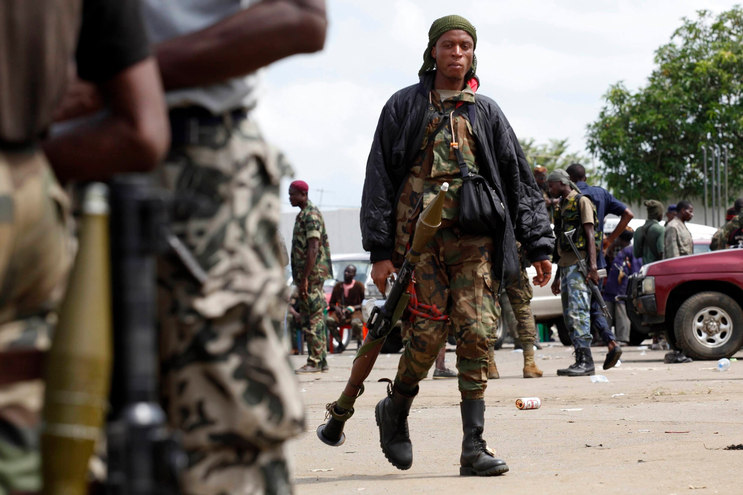 Zware gevechten bij residentie Gbagbo | De Morgen