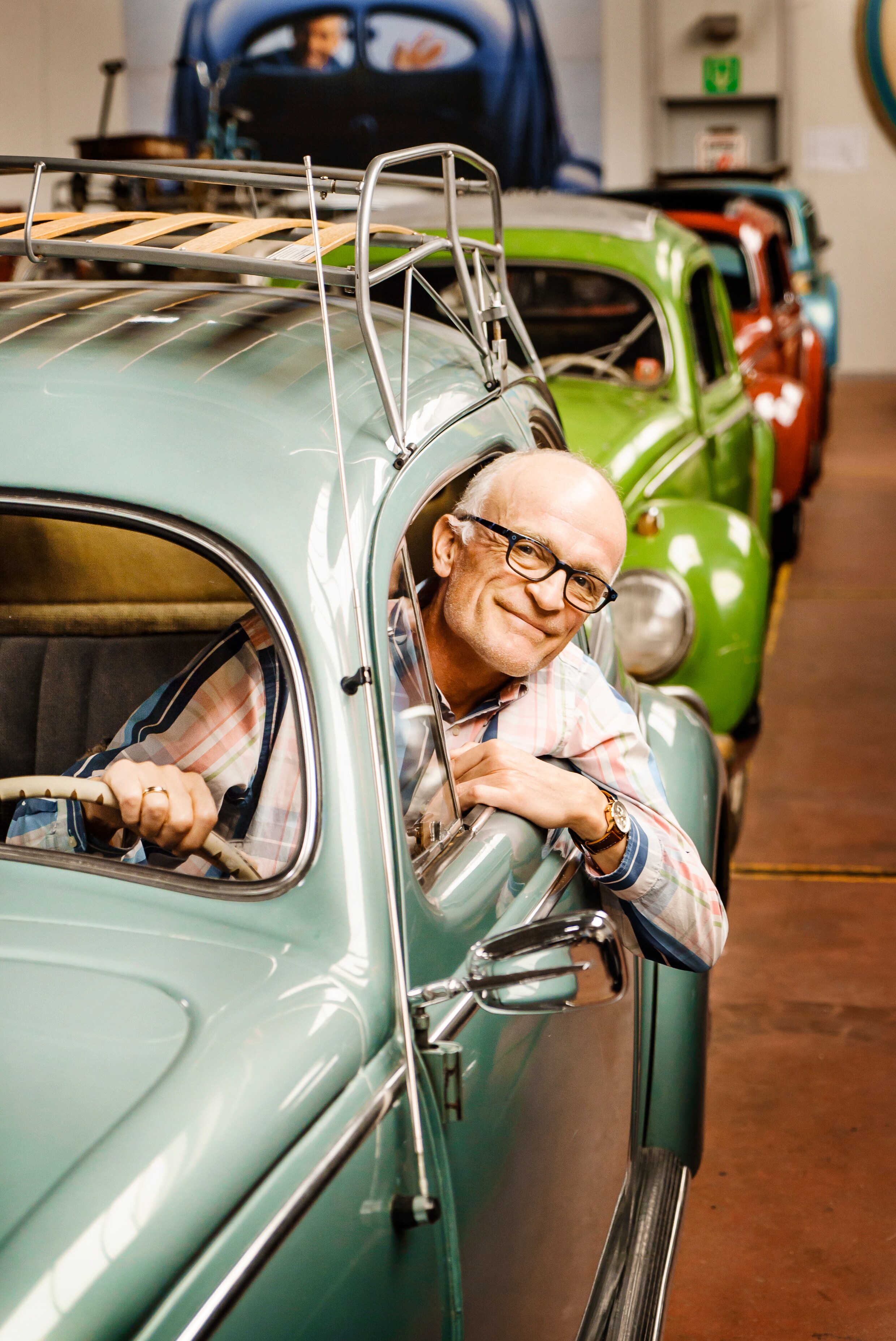 Laatste VW Kever rolt van de band in Mexico, maar bij Bob in Sint-Job ...