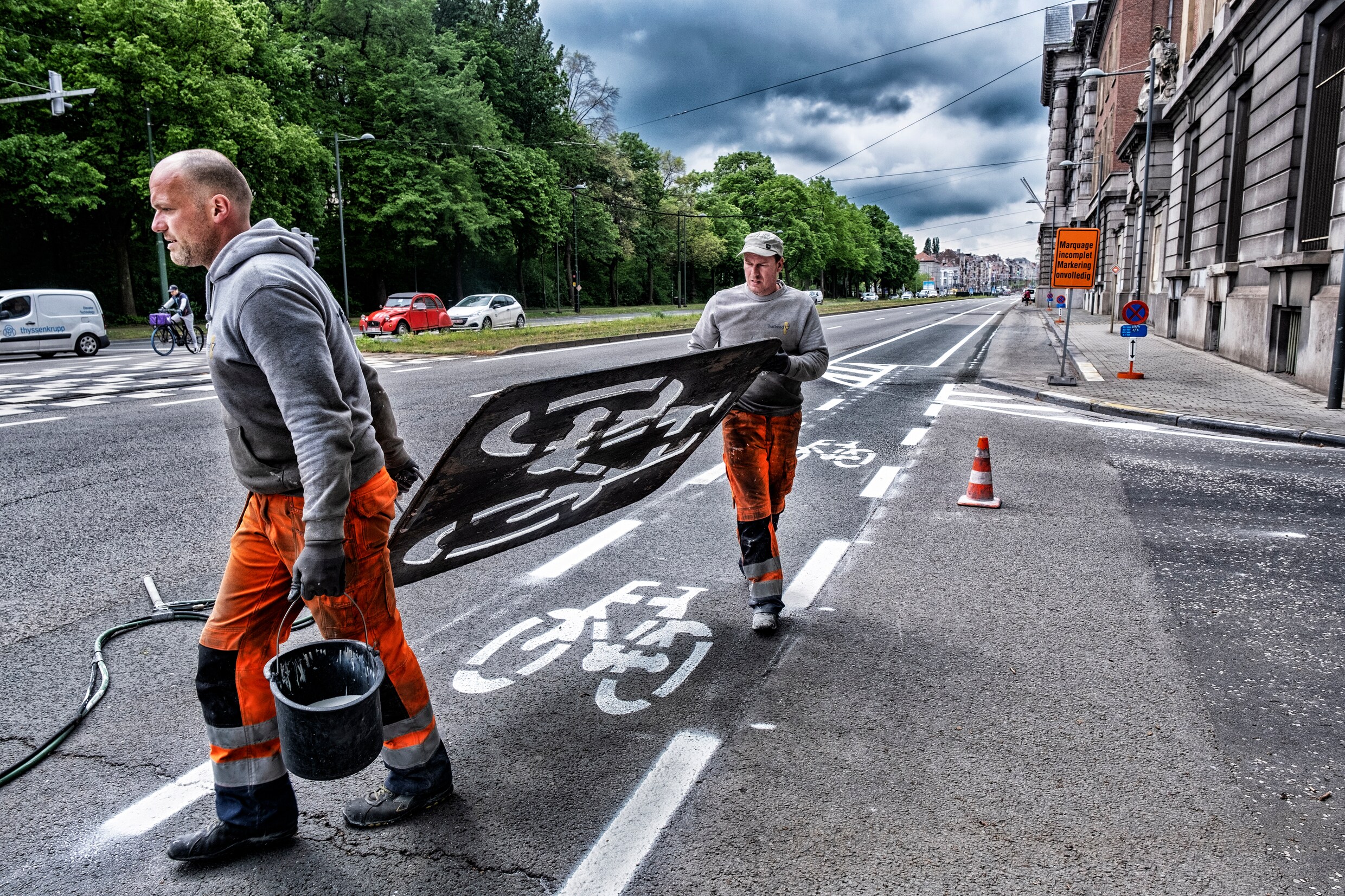 Corona als resetknop voor de files: ‘Wie nooit fietste, ontdekt nu hoe ...