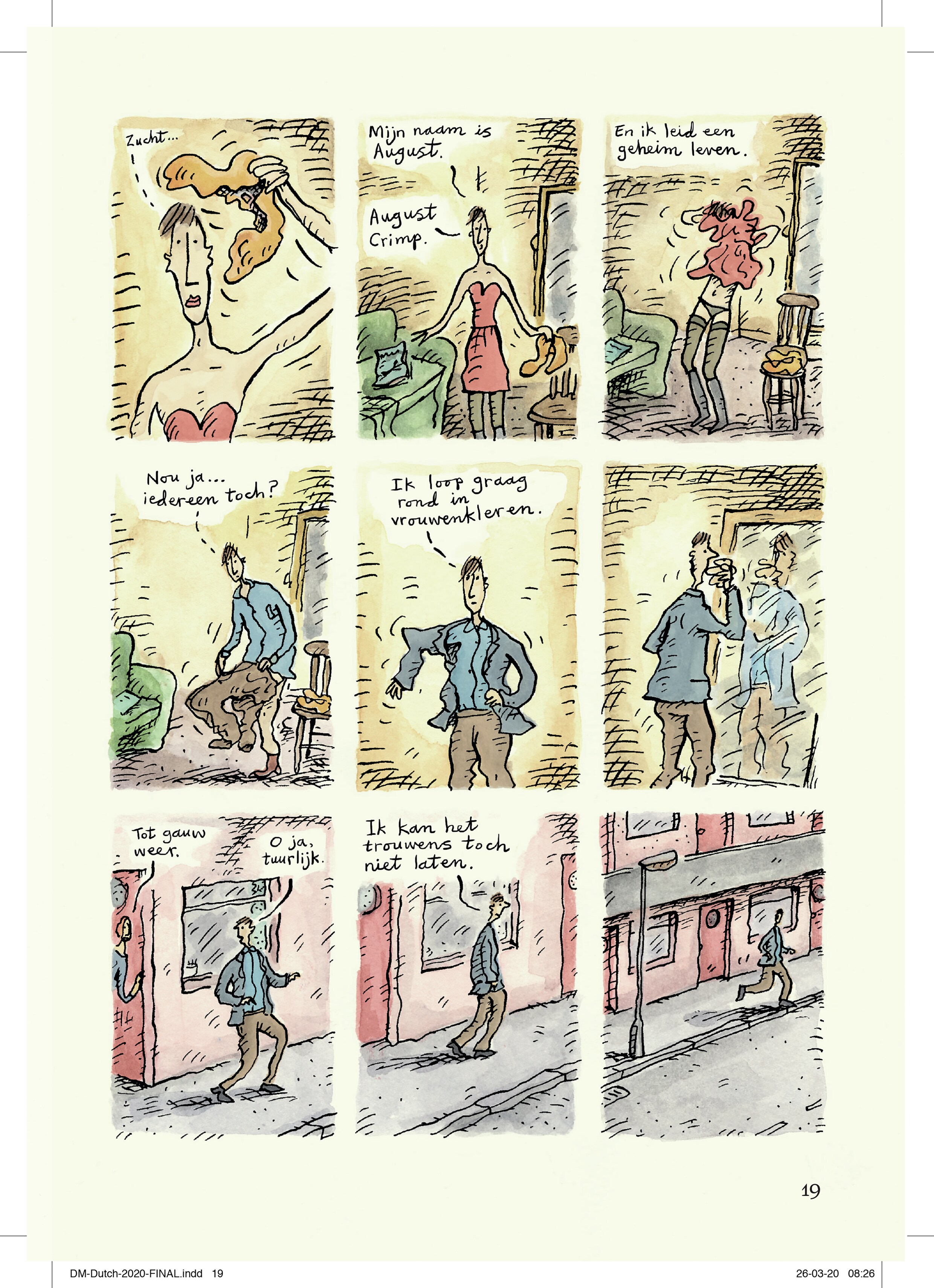 Maak kennis met ‘Dragman’: een superheld in vrouwenkleren | De Morgen