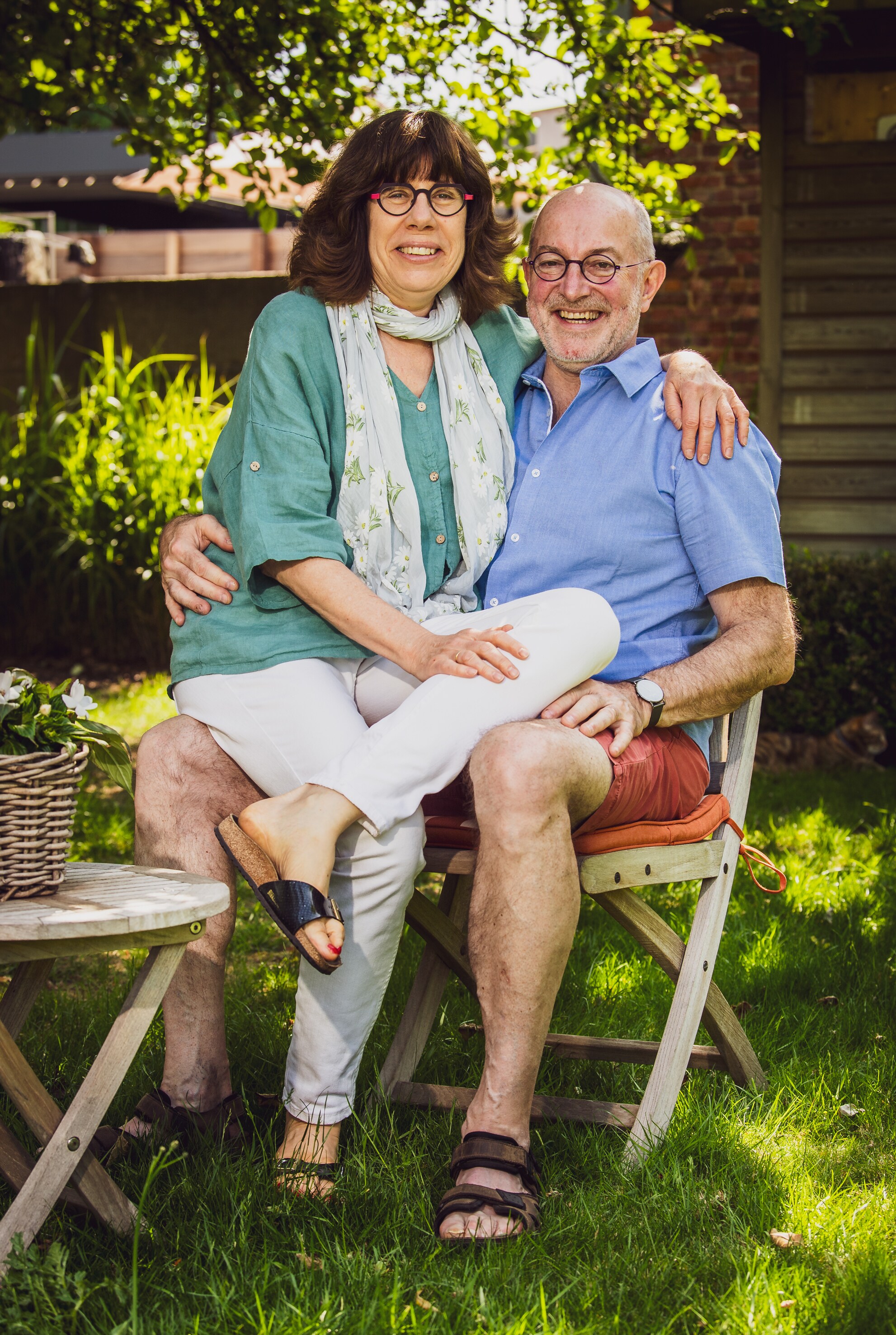 Pierre Van Damme en zijn vrouw: ‘Samen verzorgden wij de eerste ...
