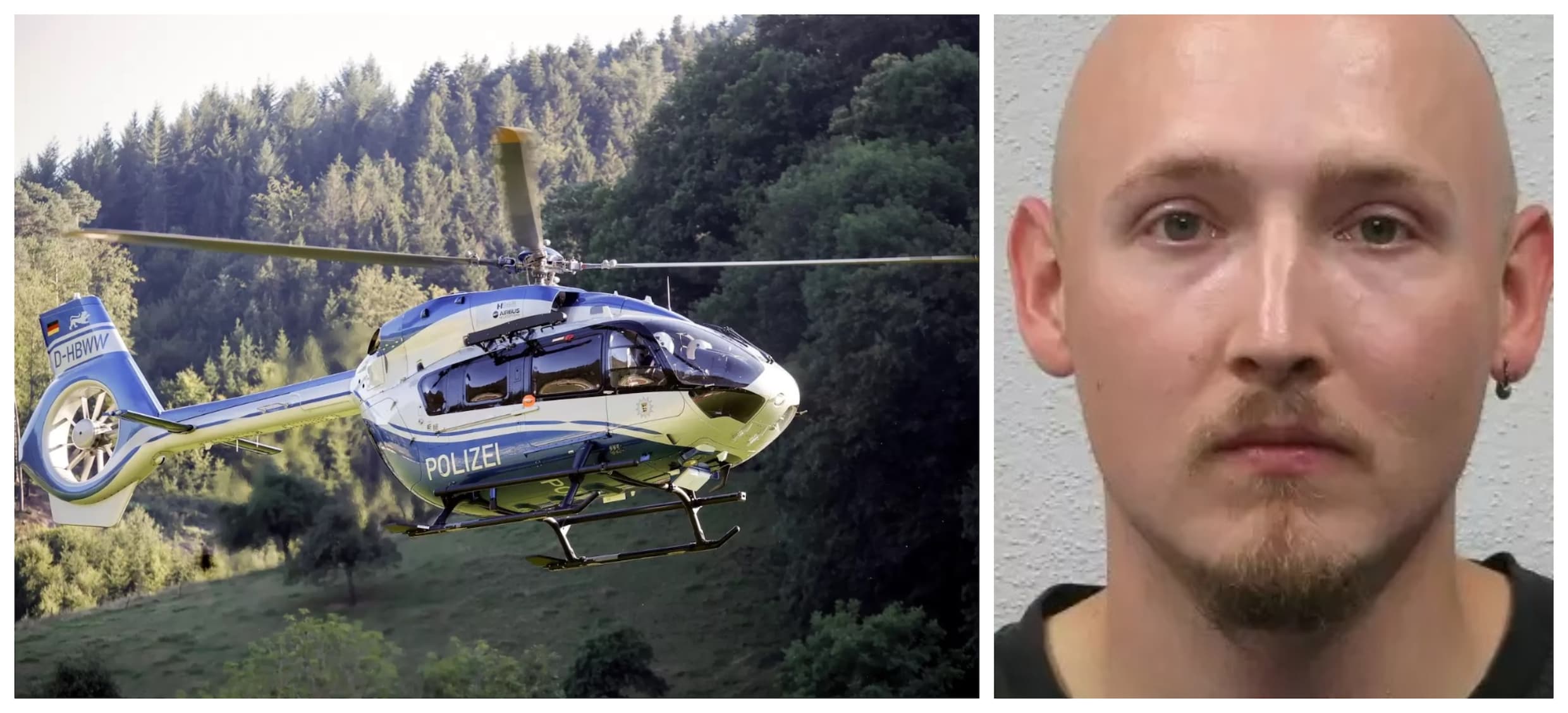 Klopjacht naar 'Rambo van het Zwarte Woud' gaat tweede dag in | De Morgen