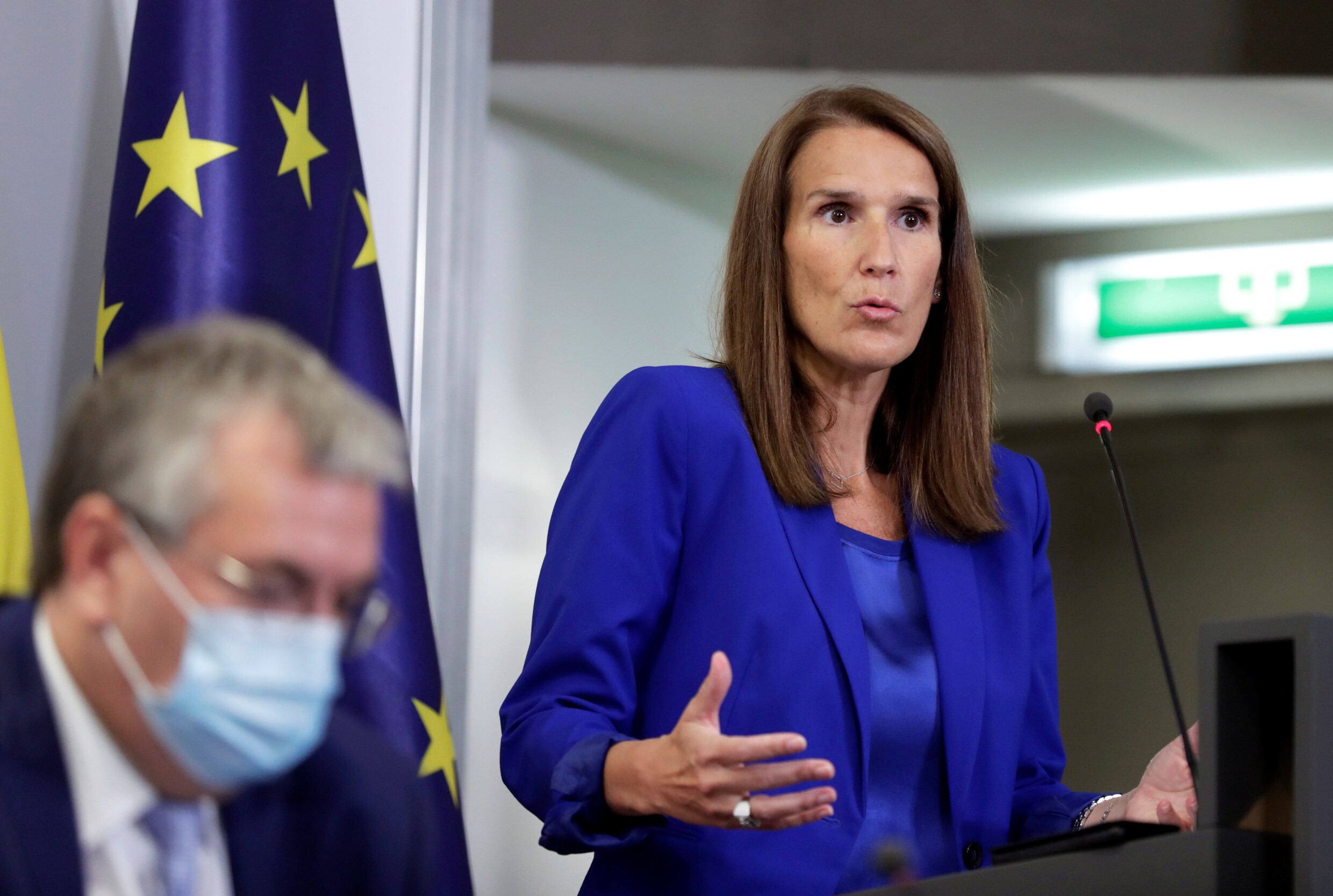 Premier Sophie Wilmès: ‘Heel vlug striktere maatregelen nemen op ...