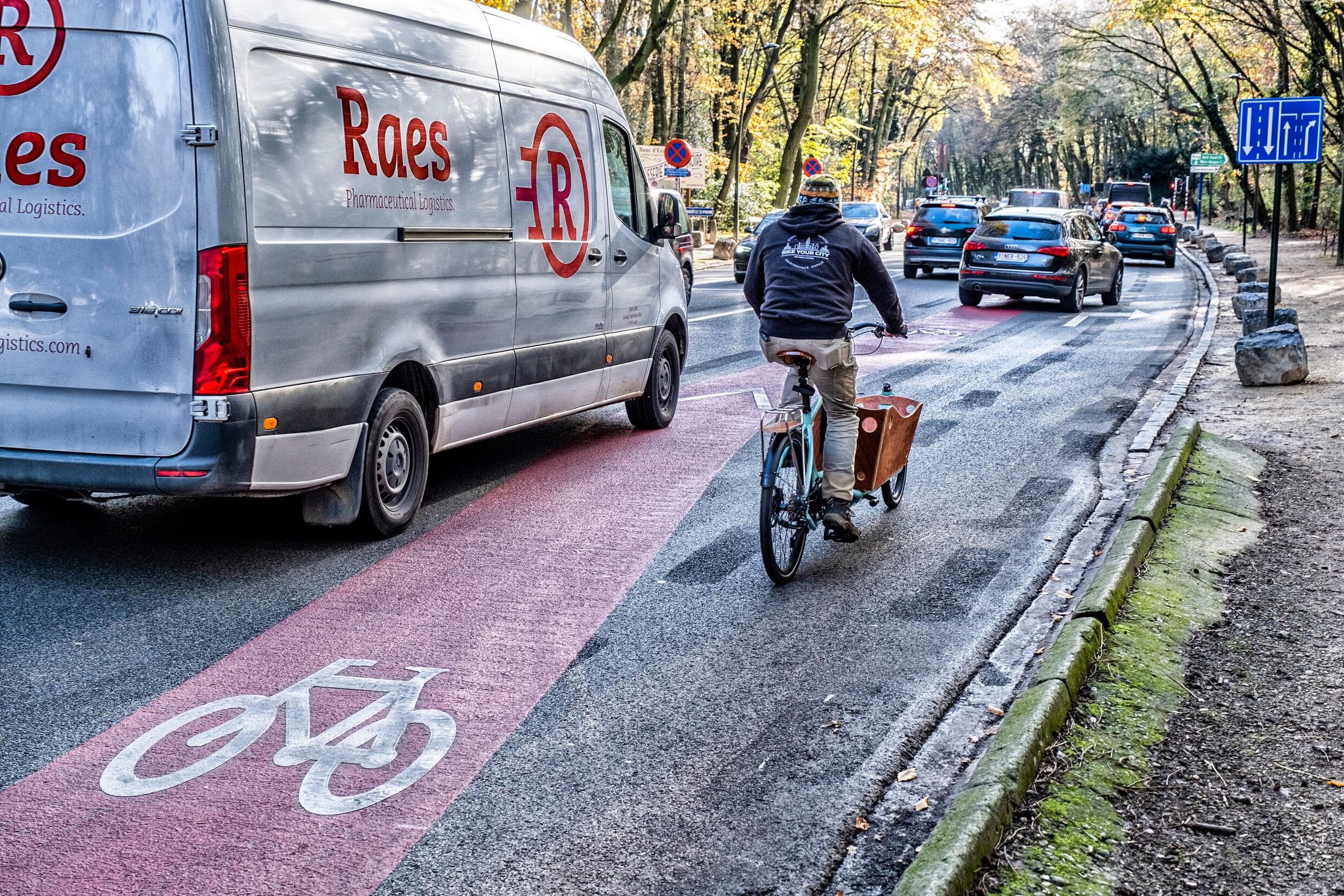 Nieuwe fietsstrook in Ter Kamerenbos zorgt voor ophef: ‘Crimineel’ | De ...
