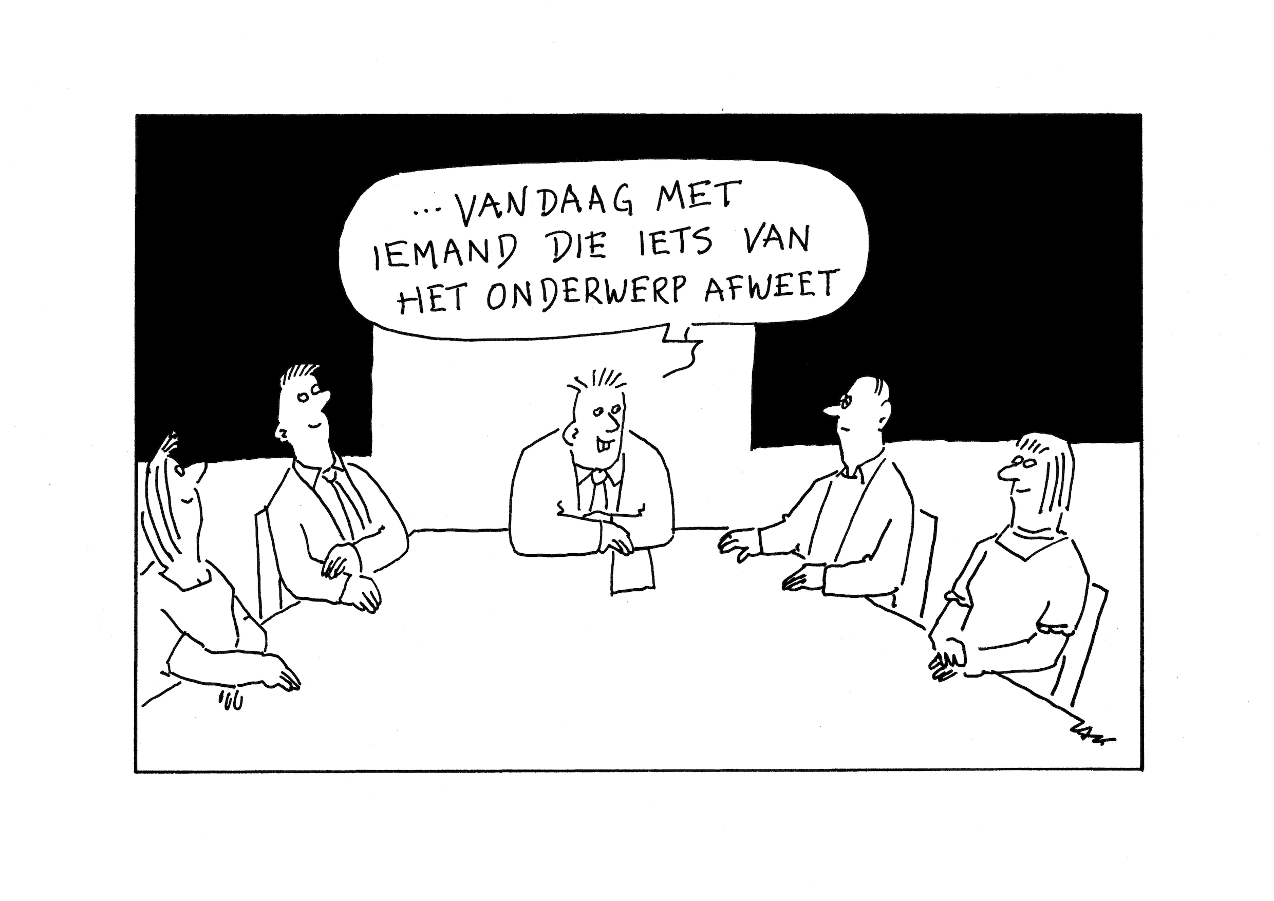 Zak-cartoon van de dag | De Morgen