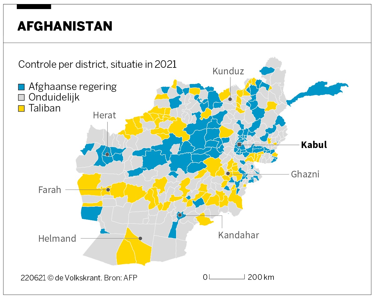 De terugtrekking van de VS uit Afghanistan gaat hard. Dat levert een ... De terugtrekking van de VS uit Afghanistan gaat hard. Dat levert een ...