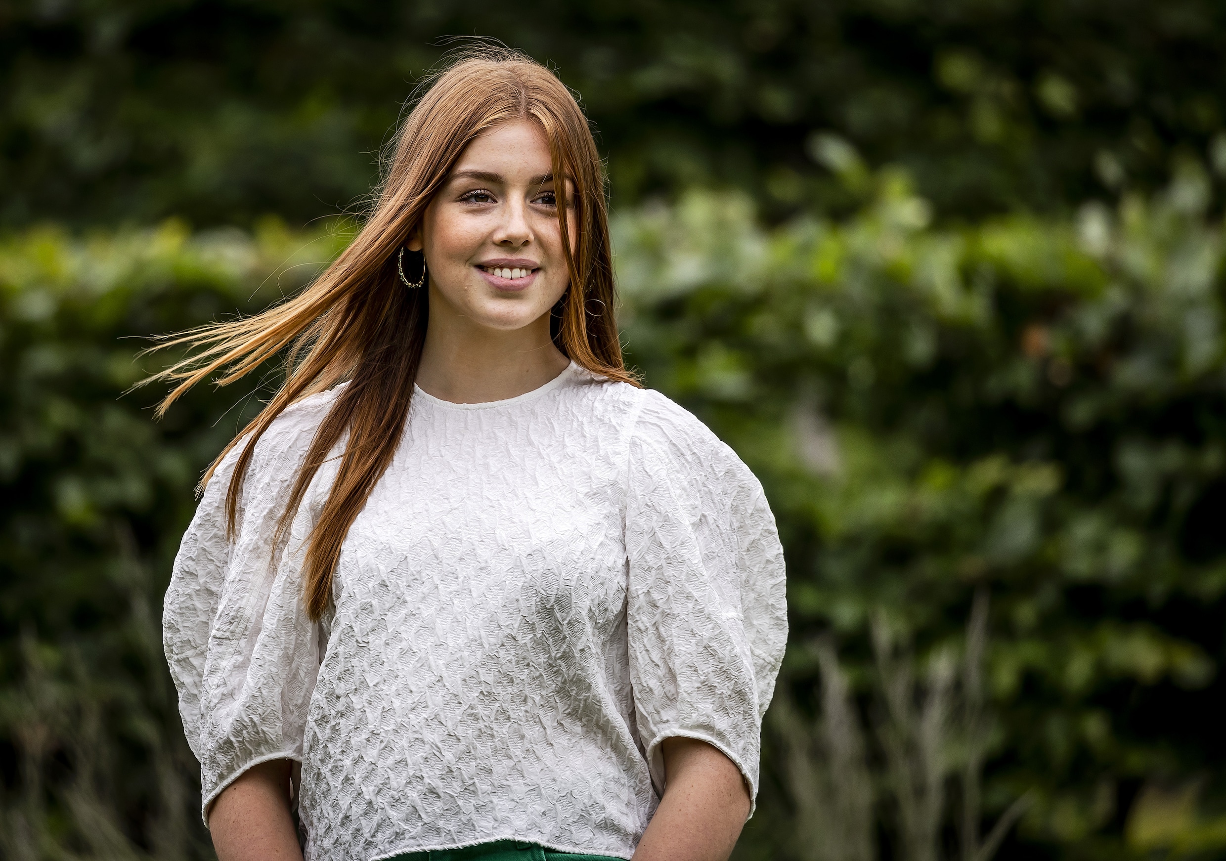Privéfotos Van Feestende Nederlandse Prinses Alexia Rollen Over De