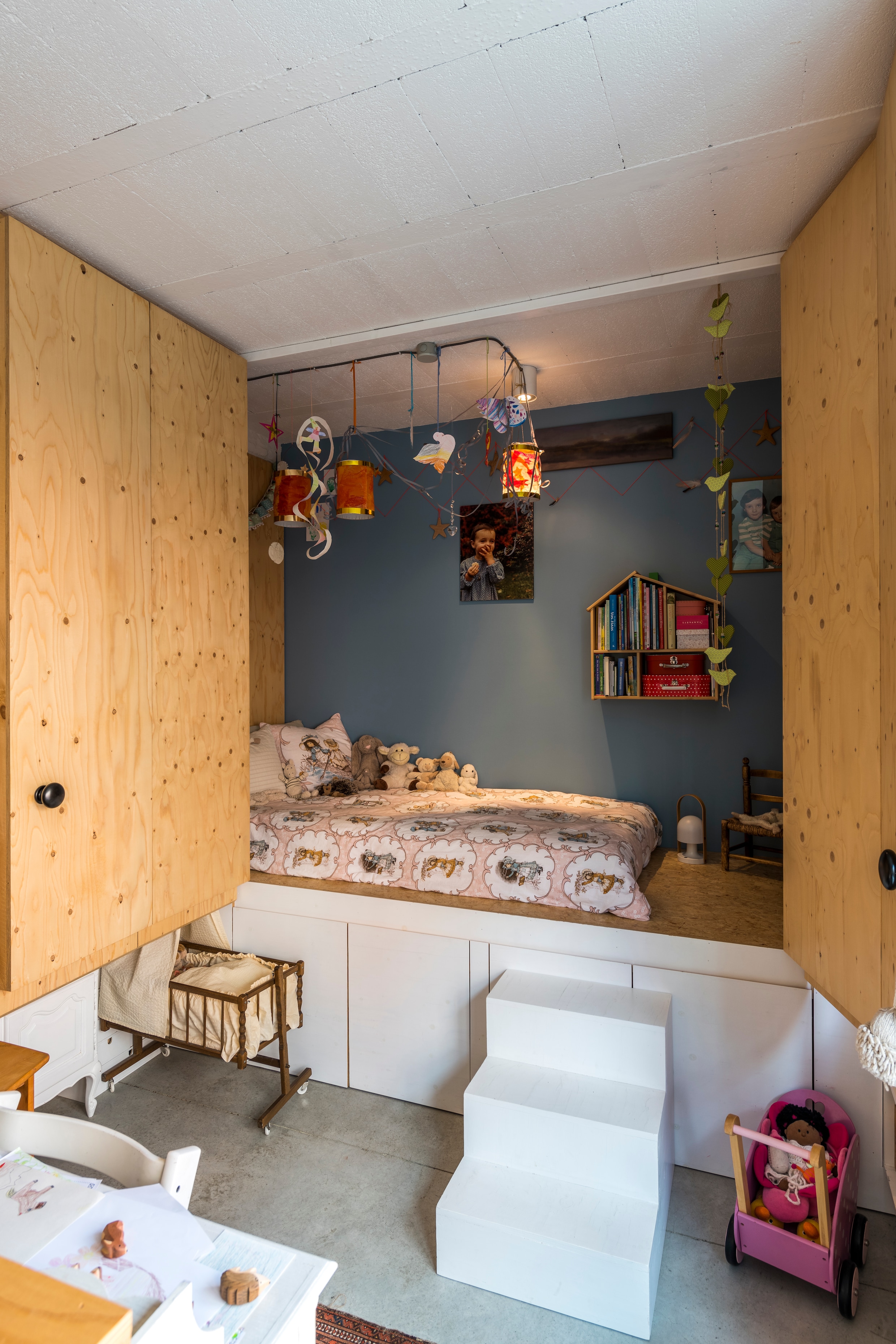 Heidi en haar dochter wonen in een lichte, loftachtige flat in het hart ...