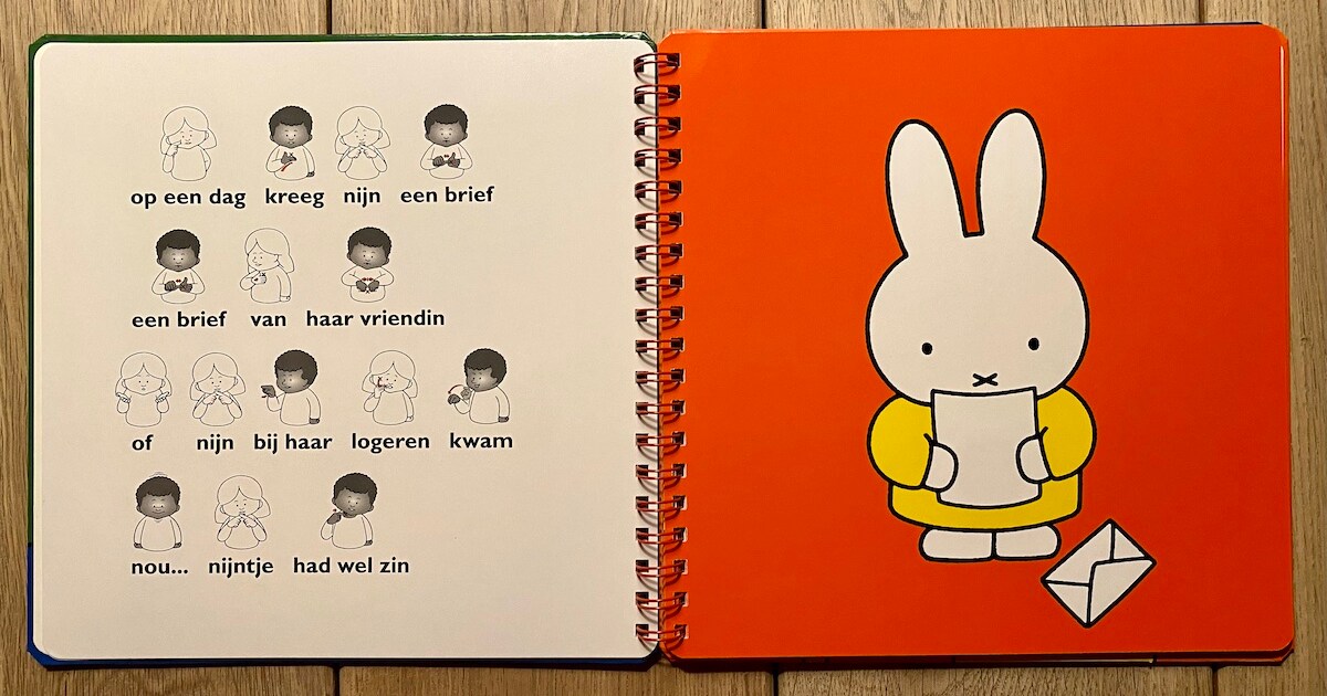 ‘Nijntje gaat logeren’ nu ook in gebarentaal | De Morgen