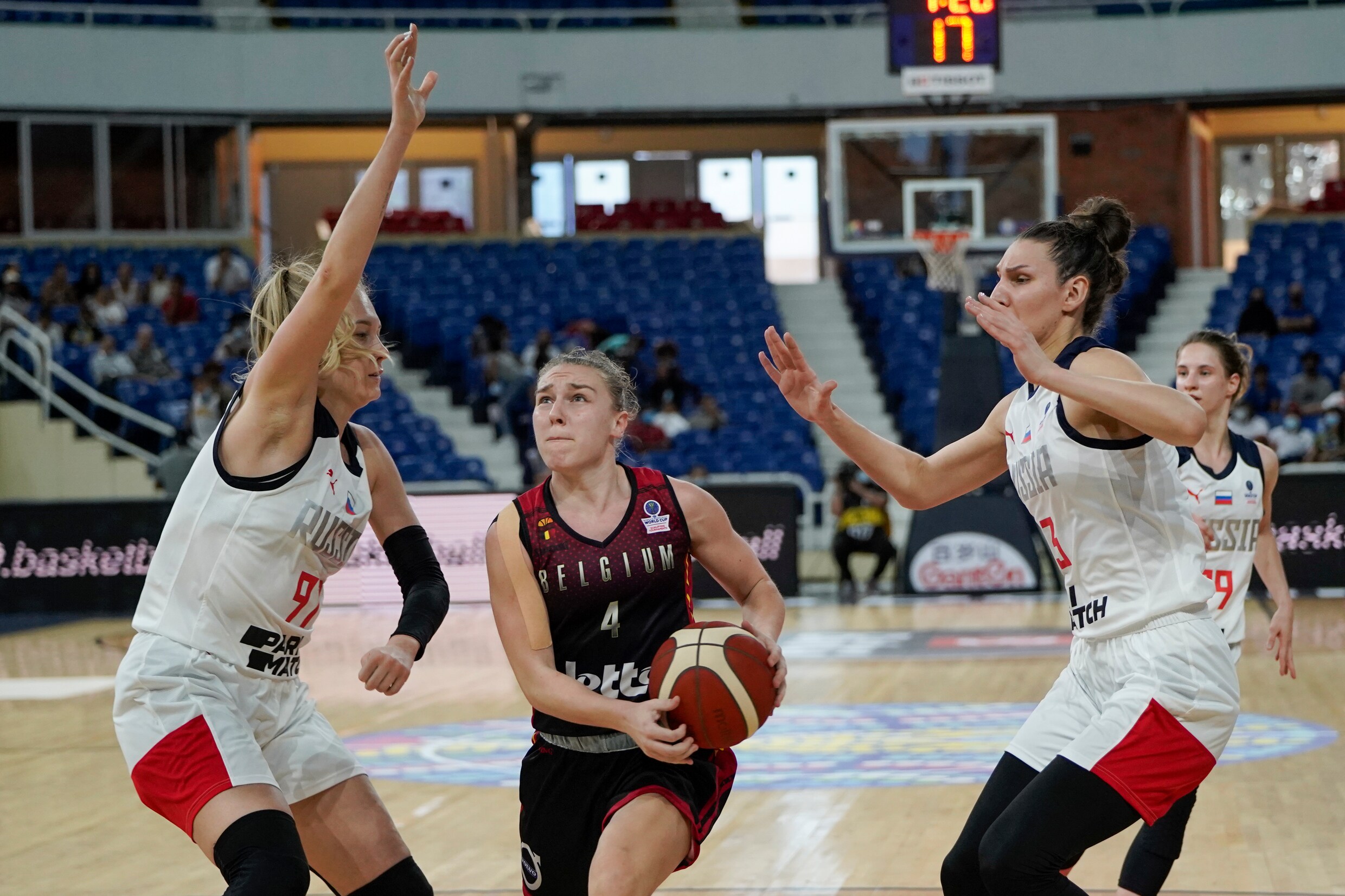 Belgian Cats plaatsen zich voor WK na 66-43-winst tegen Rusland ...