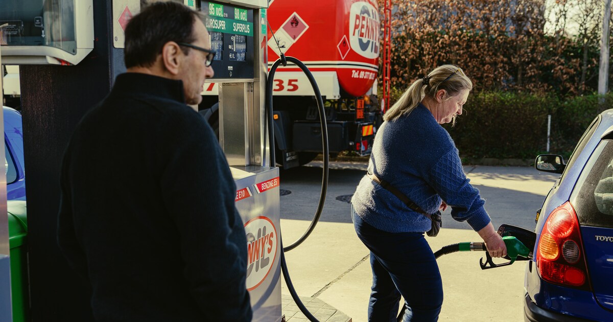 Nooit eerder betaalde u zoveel aan de pomp: benzine 95 morgen voor het ...