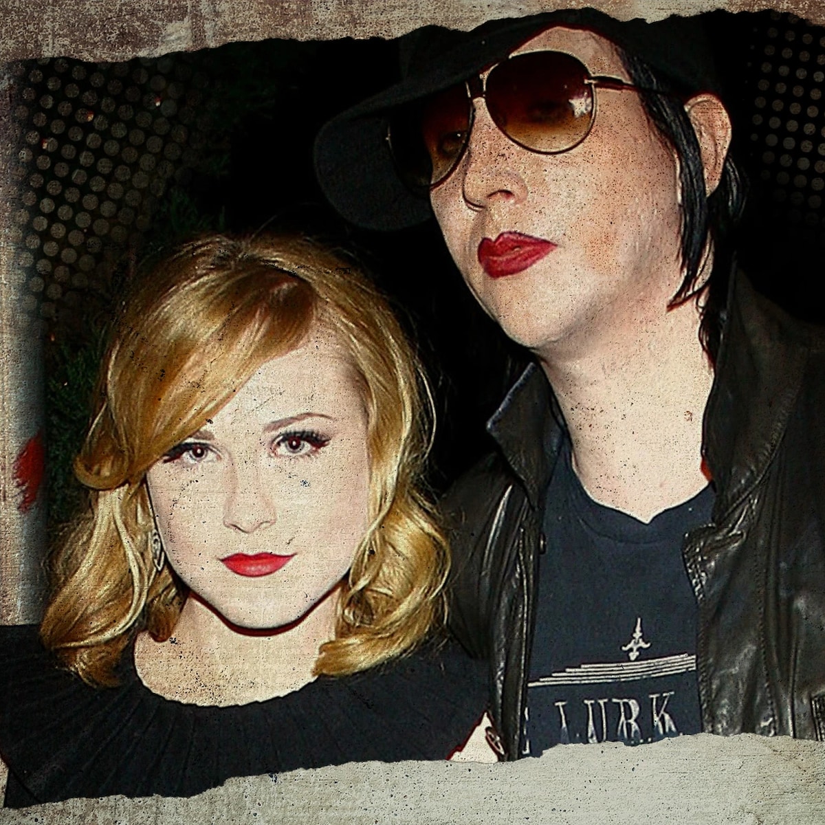 Marilyn Manson En Evan Rachel Wood