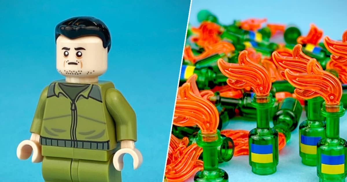 LEGO-handelaar haalt bijna 15.000 euro op voor Oekraïne met verkoop van ...