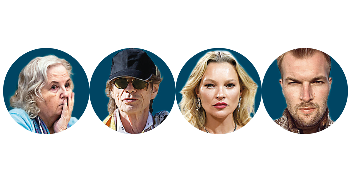 Nancy Crampton Brophy, Mick Jagger, Kate Moss & Shakira | De Morgen