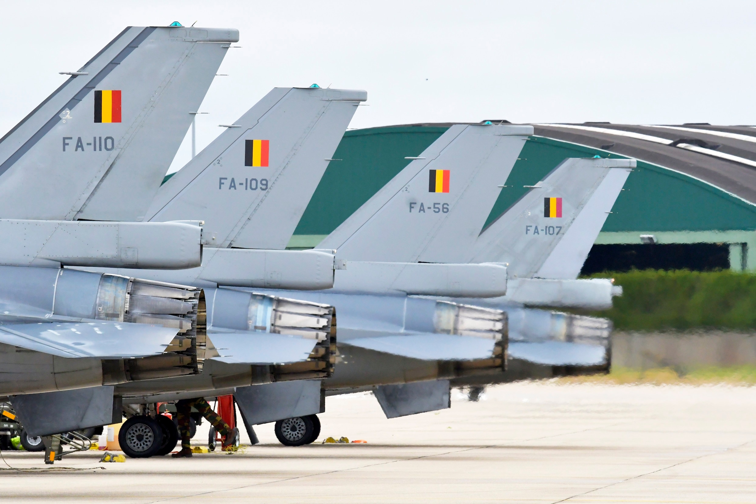 Bouw nieuw complex voor F-35's in Florennes start eind maart | De Morgen