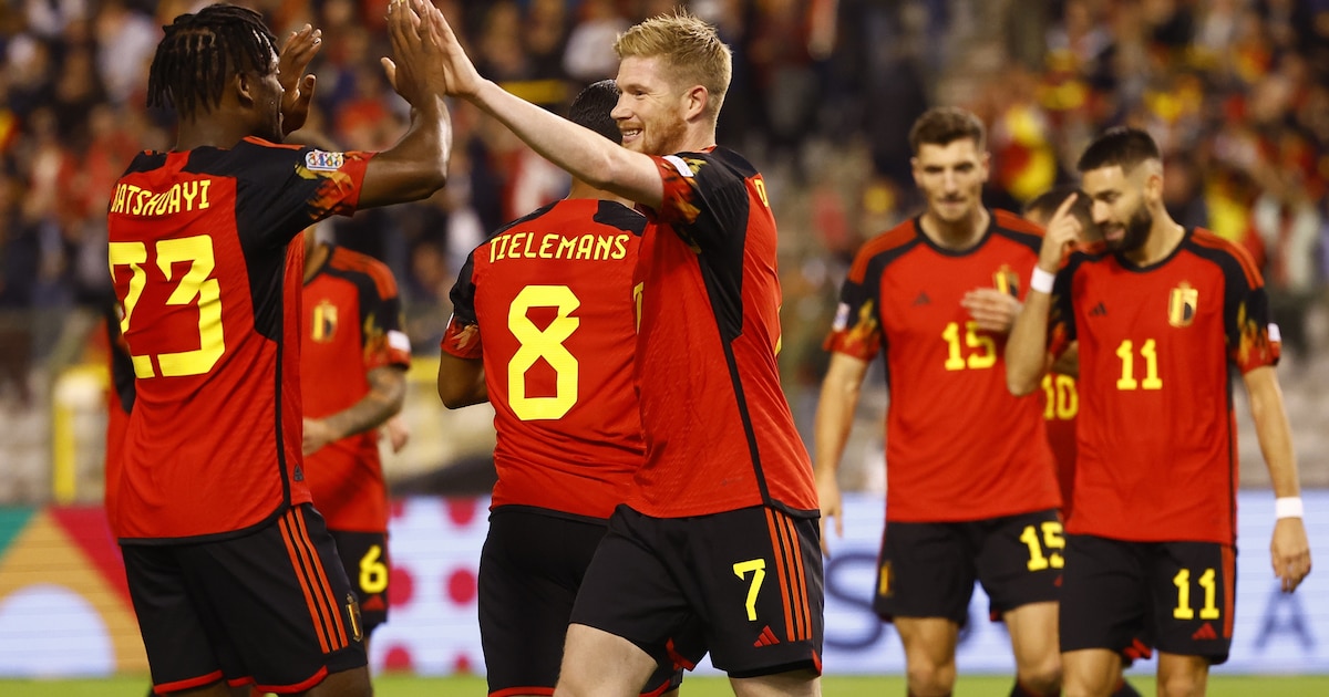 Rode Duivels met 2-1 voorbij Wales in uitwuifwedstrijd voor WK in Qatar ...