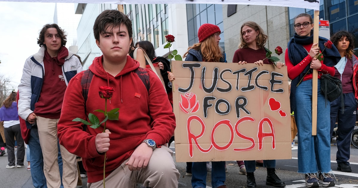 De boom van Rosa als blijvende herinnering aan de klimaatslachtoffers ...