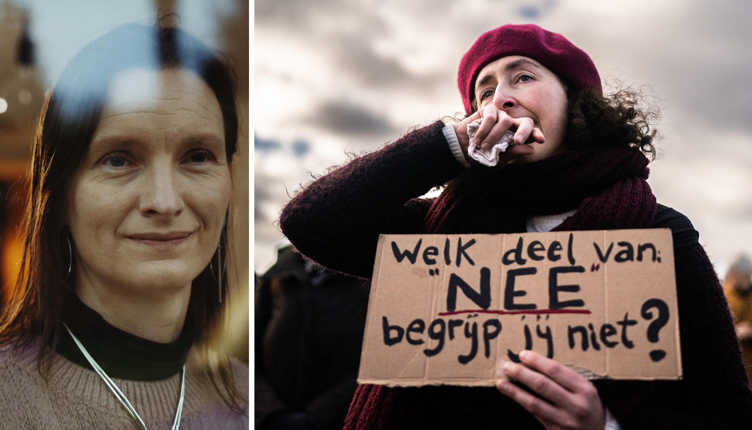 Het is contradictorisch dat het verhaal van een vrouw die vroeg om ...