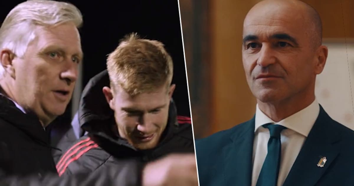 Koning Filip moedigt Rode Duivels aan met eigen opstelling en ‘tatoeage ...