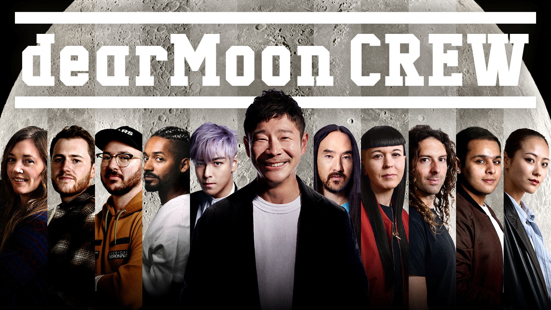 Japanse miljardair neemt artiesten, onder wie dj Steve Aoki, mee op ...