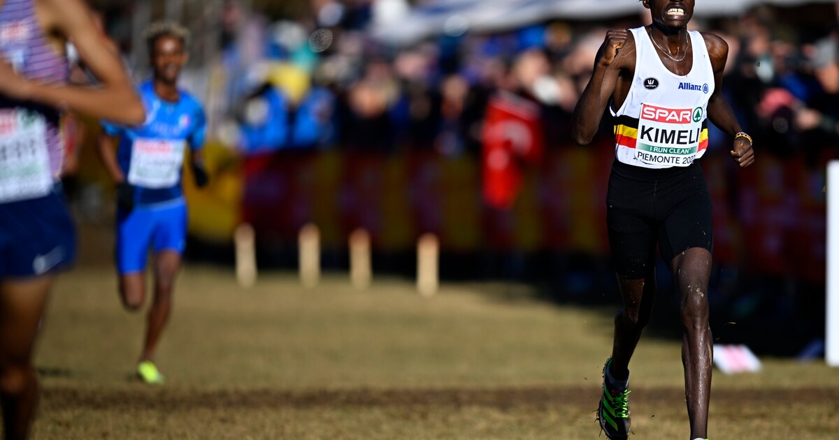 Isaac Kimeli na bronzen plak op EK veldlopen: ‘Stilaan kwam het besef ...