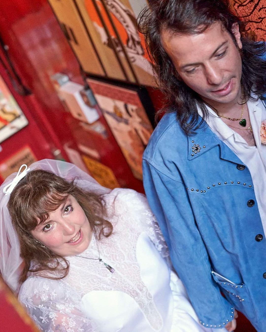 Lena Dunham en haar man Luis Felber: ‘Op die eerste date hebben we ...