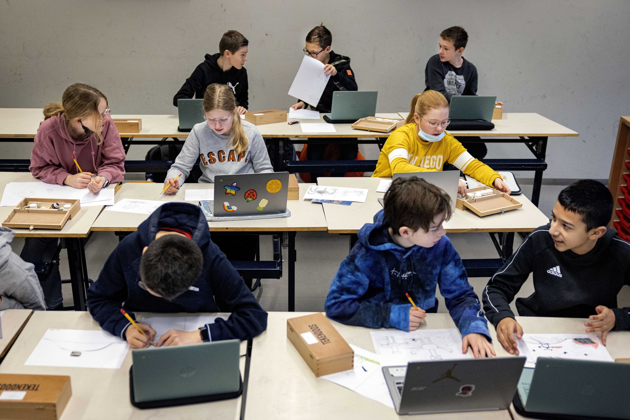 Hoe scholieren die digitale tools nu eigenlijk écht ervaren | De Morgen