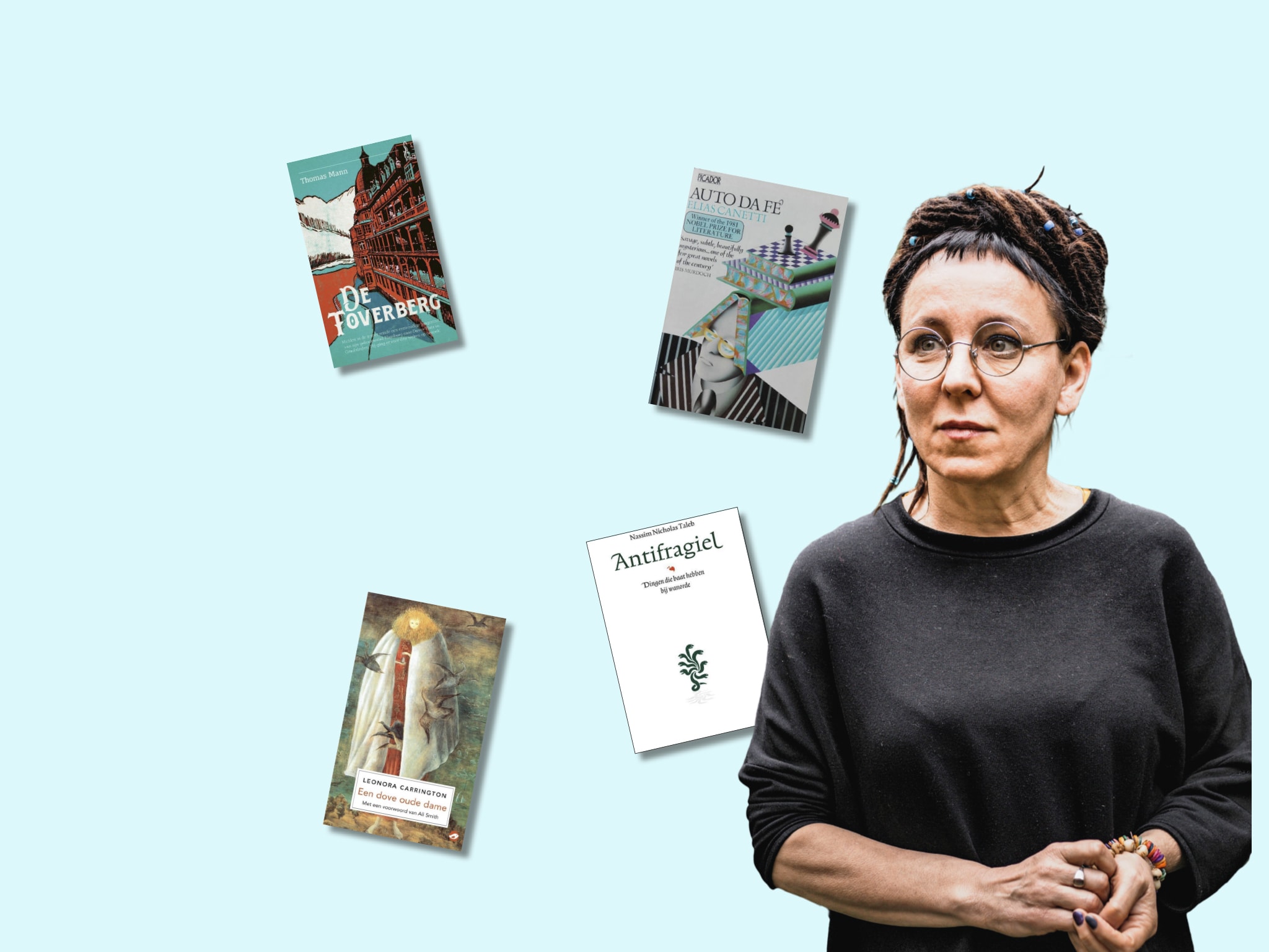 Wat leest Nobelprijswinnares Olga Tokarczuk? ‘Pippi Langkous leerde me ...