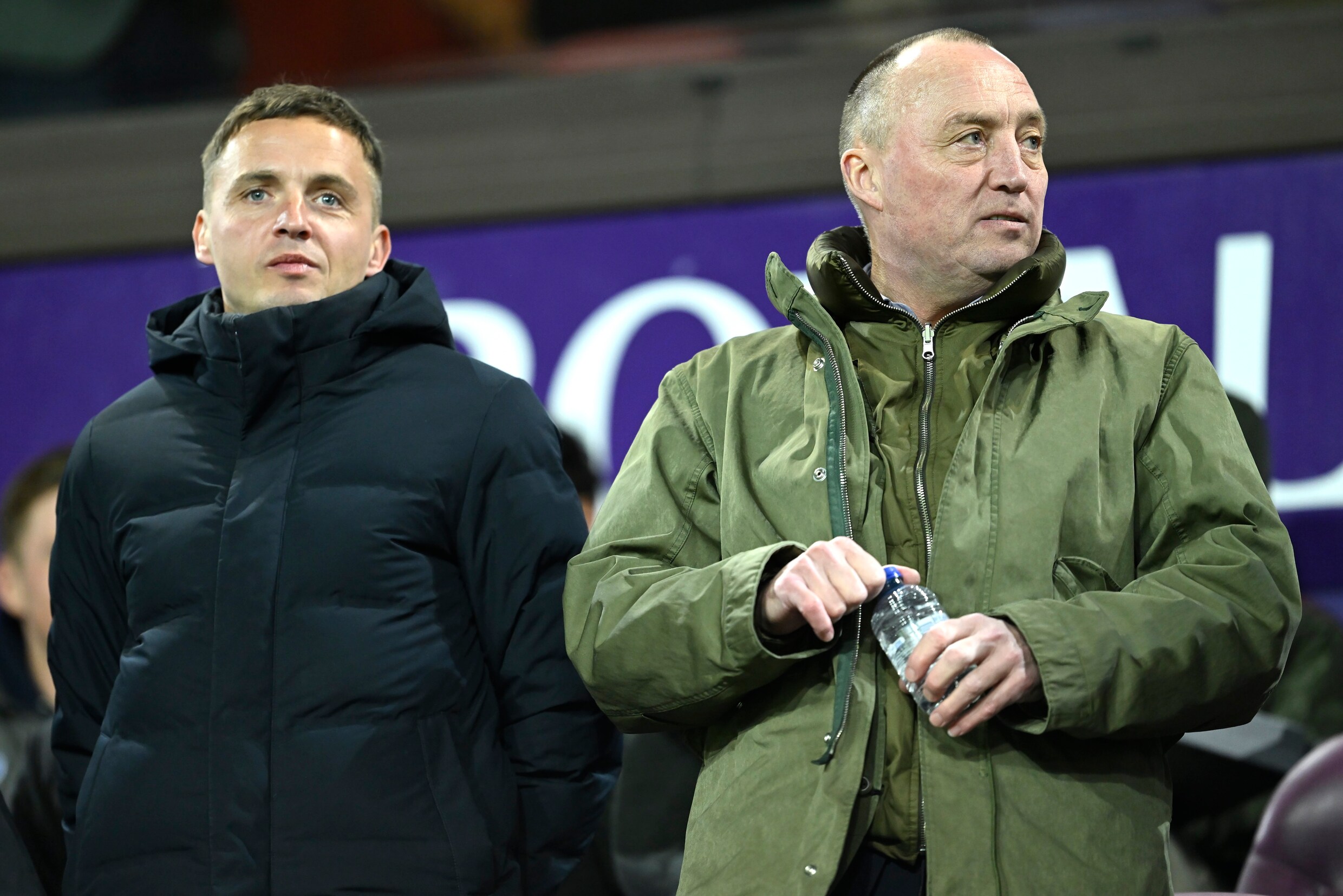 Het een-tweetje van Anderlecht-voorzitter Vandenhaute en VRT-sportanker ...