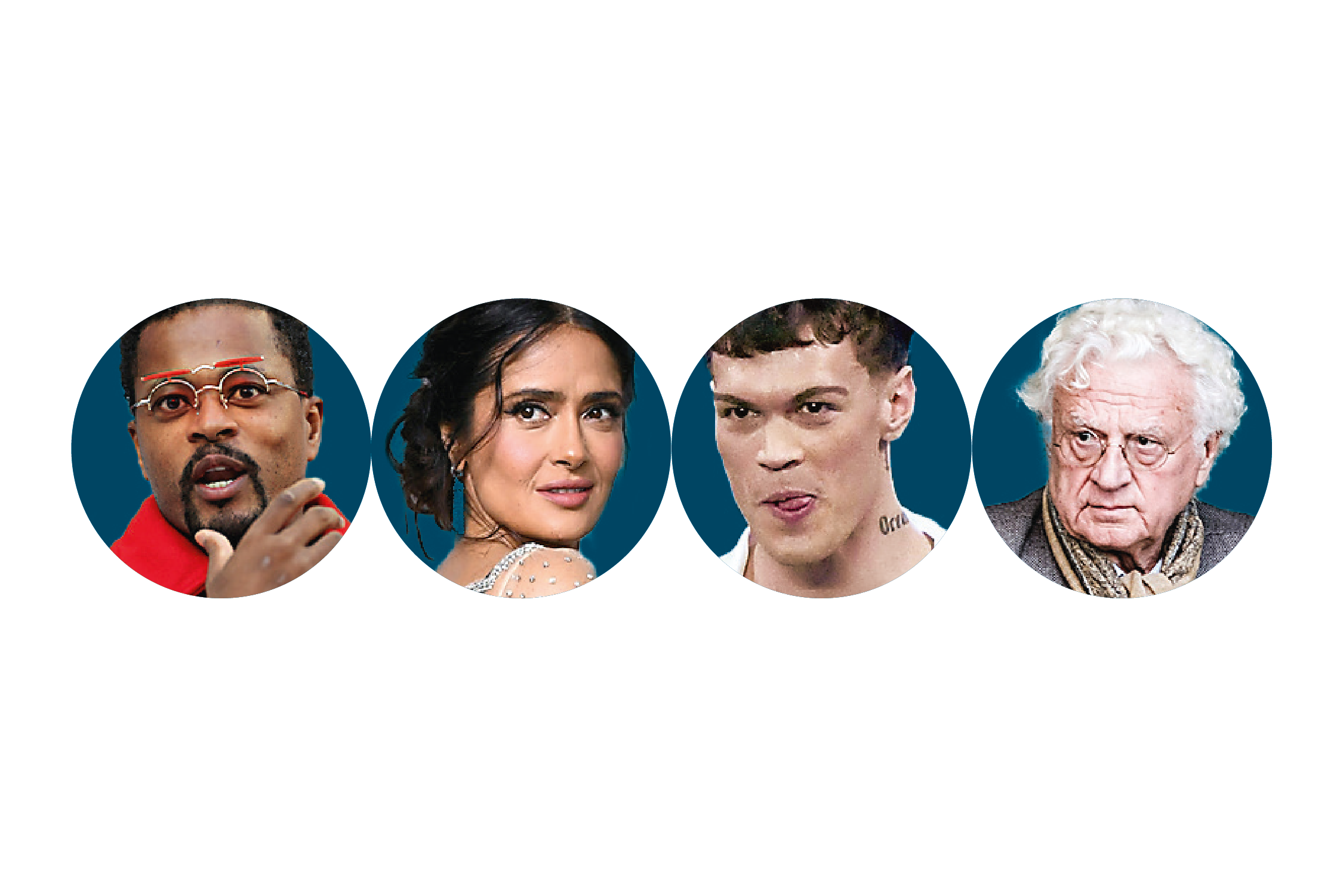 De mensen: Patrice Evra, Salma Hayek, Blanco, Bo Coolsaet | De Morgen