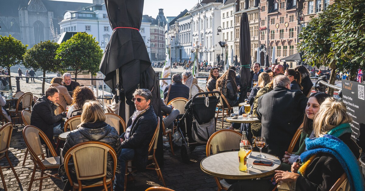Zachte aprildag met af en toe zon, buien mogelijk vanaf de namiddag ...