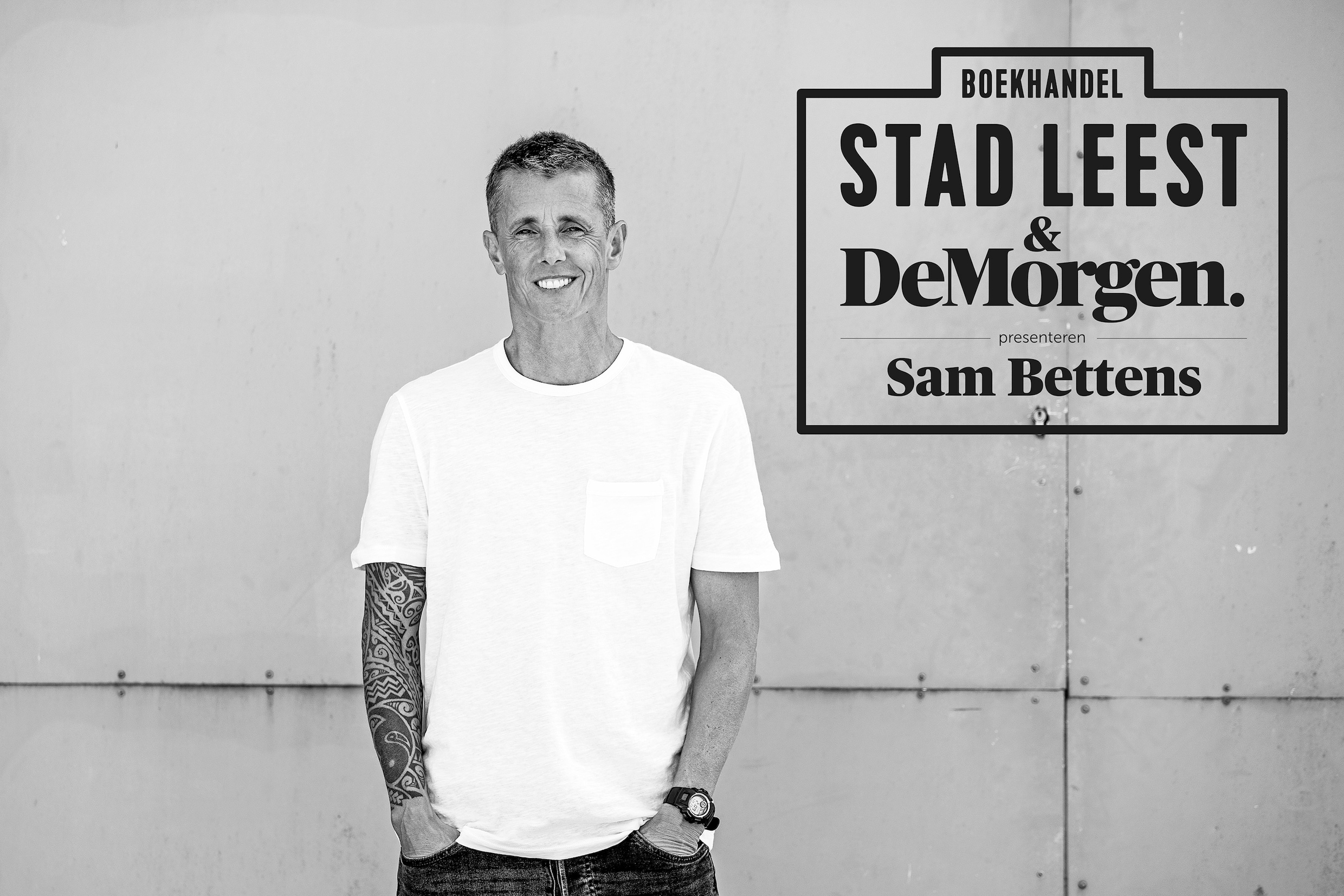 Een avond met Sam Bettens, door De Morgen en Stad Leest