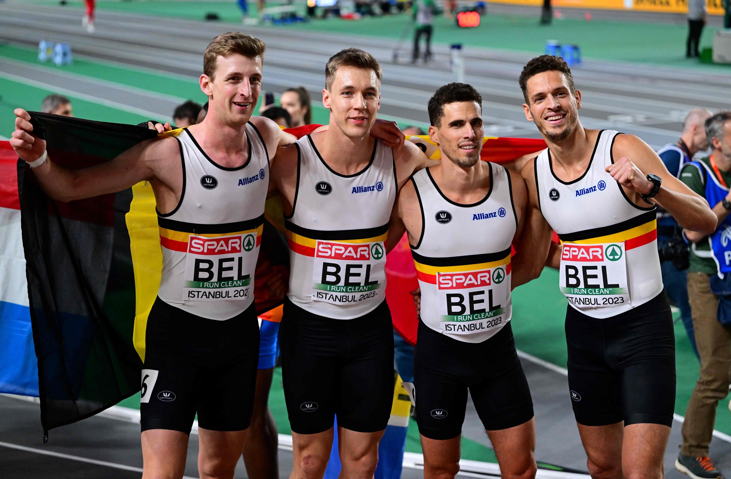 Belgian Tornados bewaren kalmte op EK indoor en winnen weer goud | De ...