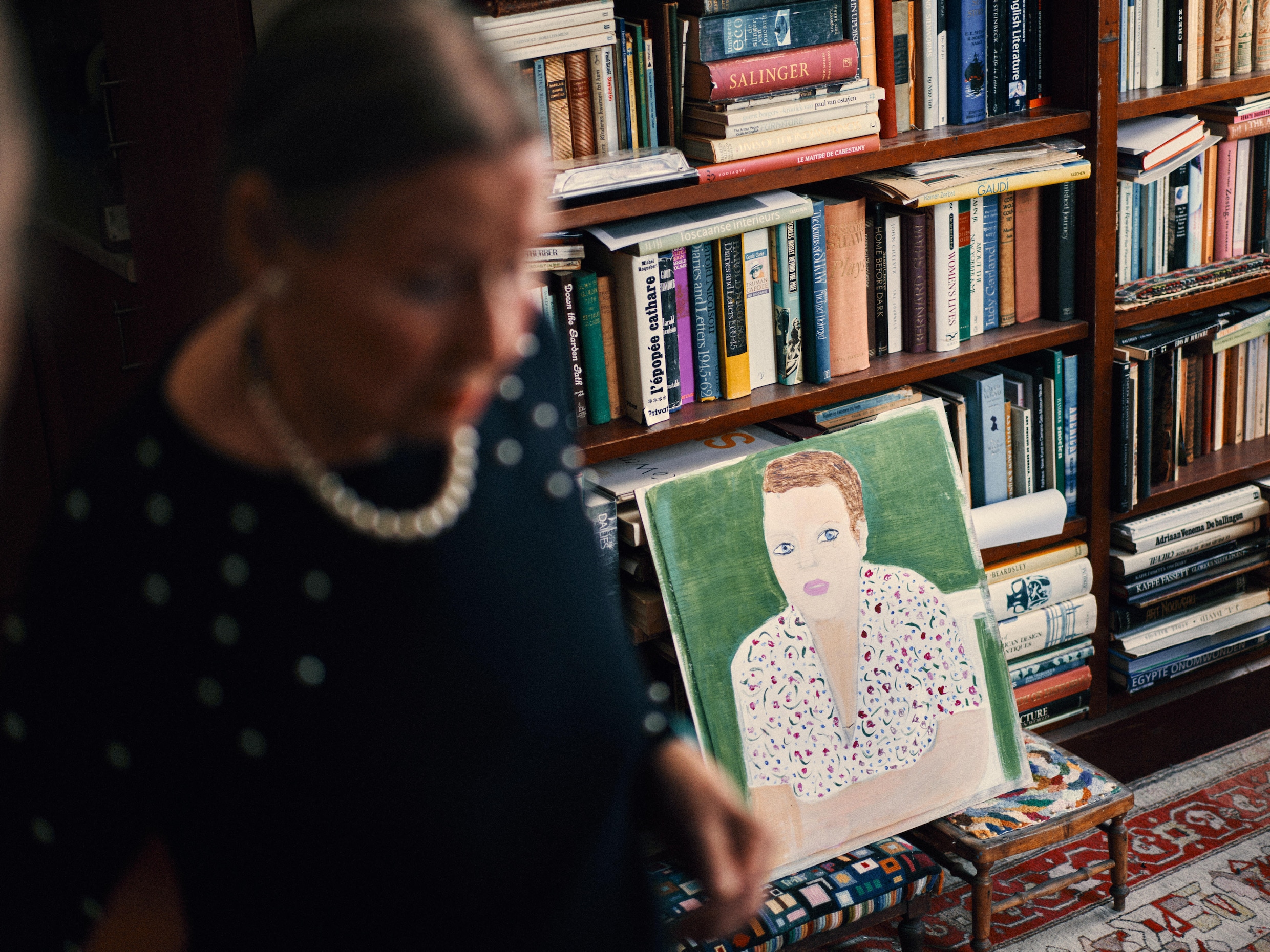 Inès van den Kieboom (92), belofte van de schilderkunst: ‘Na een paar ...