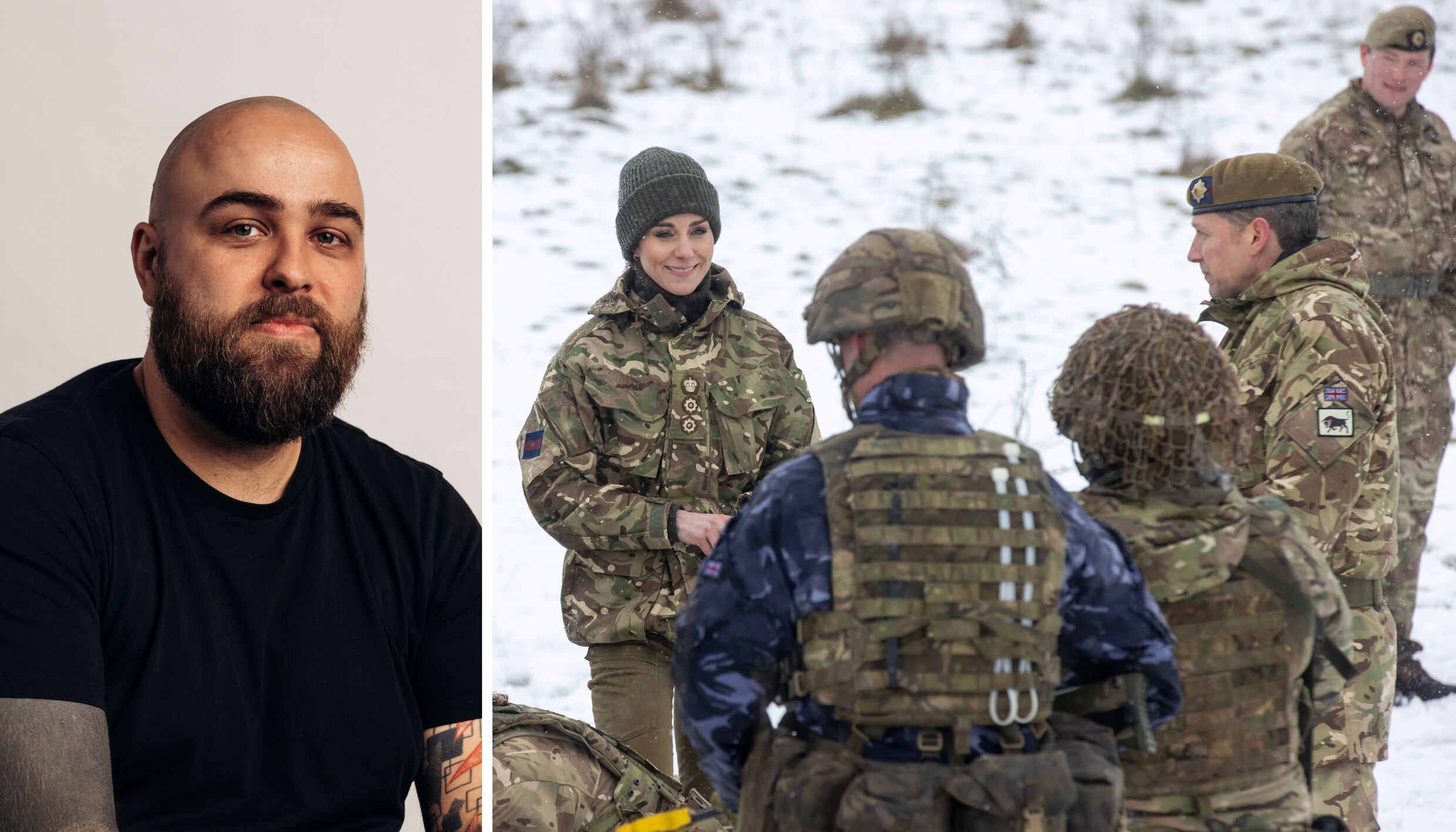 Kolonel Kate Middleton en het fotogeniek kijken of nergens wat te ...