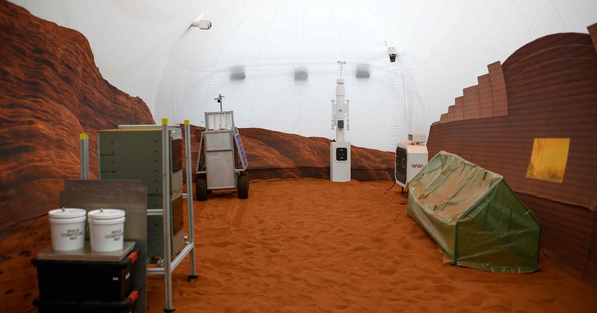 Wonen op Mars? In dit NASA-huis zullen vier mensen een jaar lang doen ...
